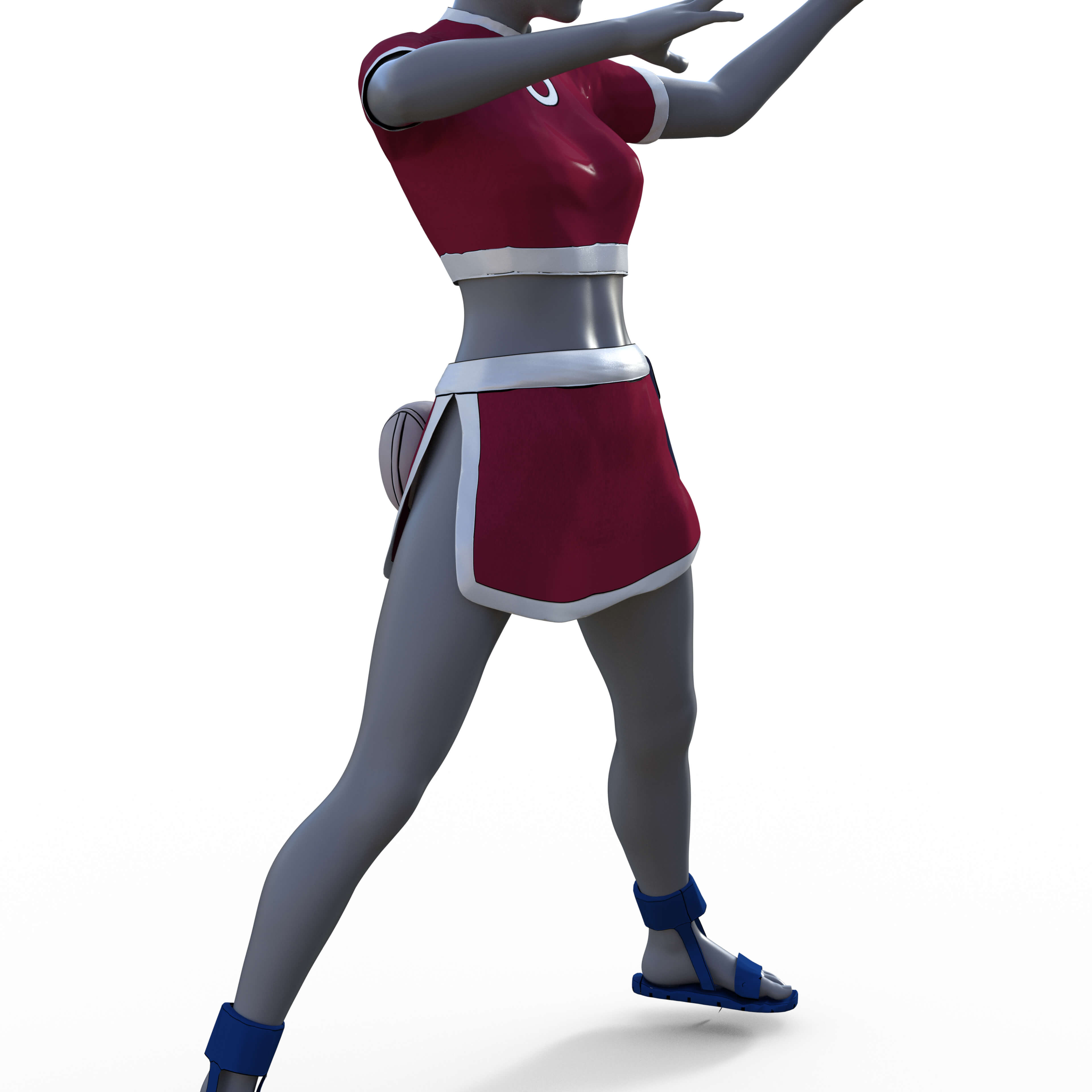 Kunoichi Genin Summer Outfit for Genesis 8 Female - Free Daz Content by ...