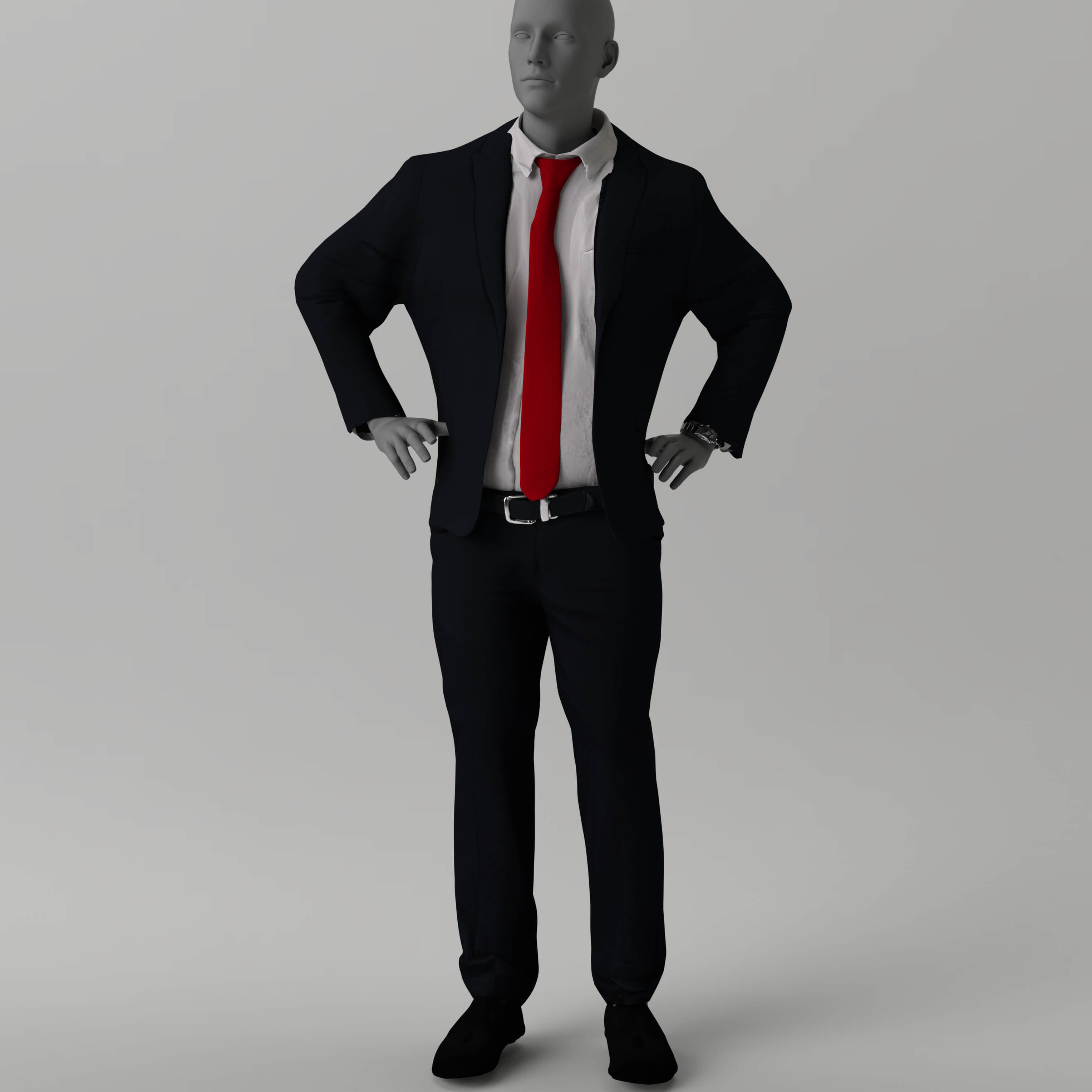 Las Almas Cartel Banker Outfit for Genesis 8 Male - Daz Content by KuraiKya