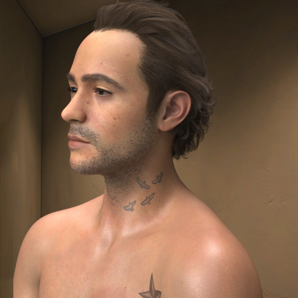 Lost Brother for Genesis 9 – Full Character Morph + Ou - Daz Content by ...