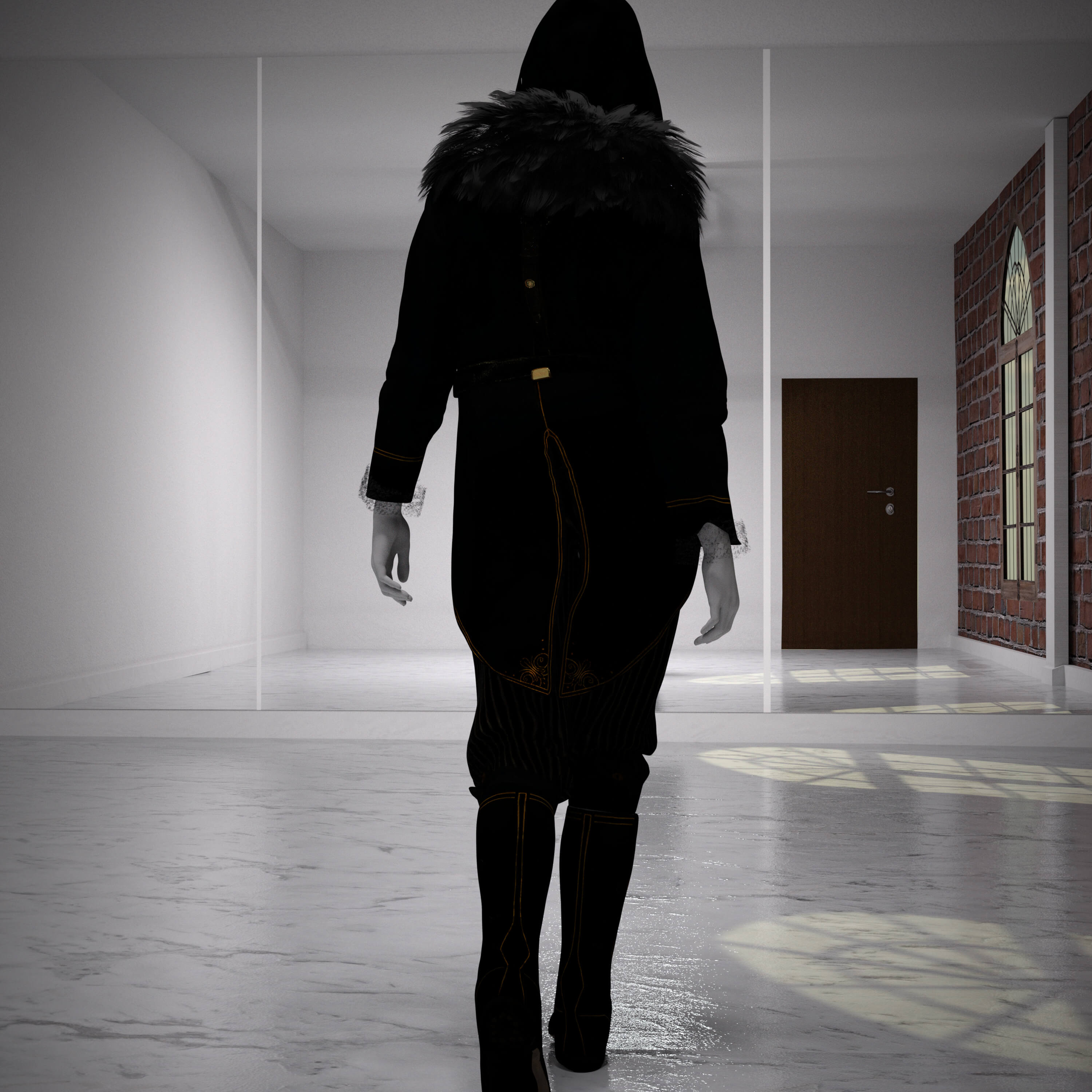 Midnight Outfit for Genesis 9 - Daz Content by KuraiKya