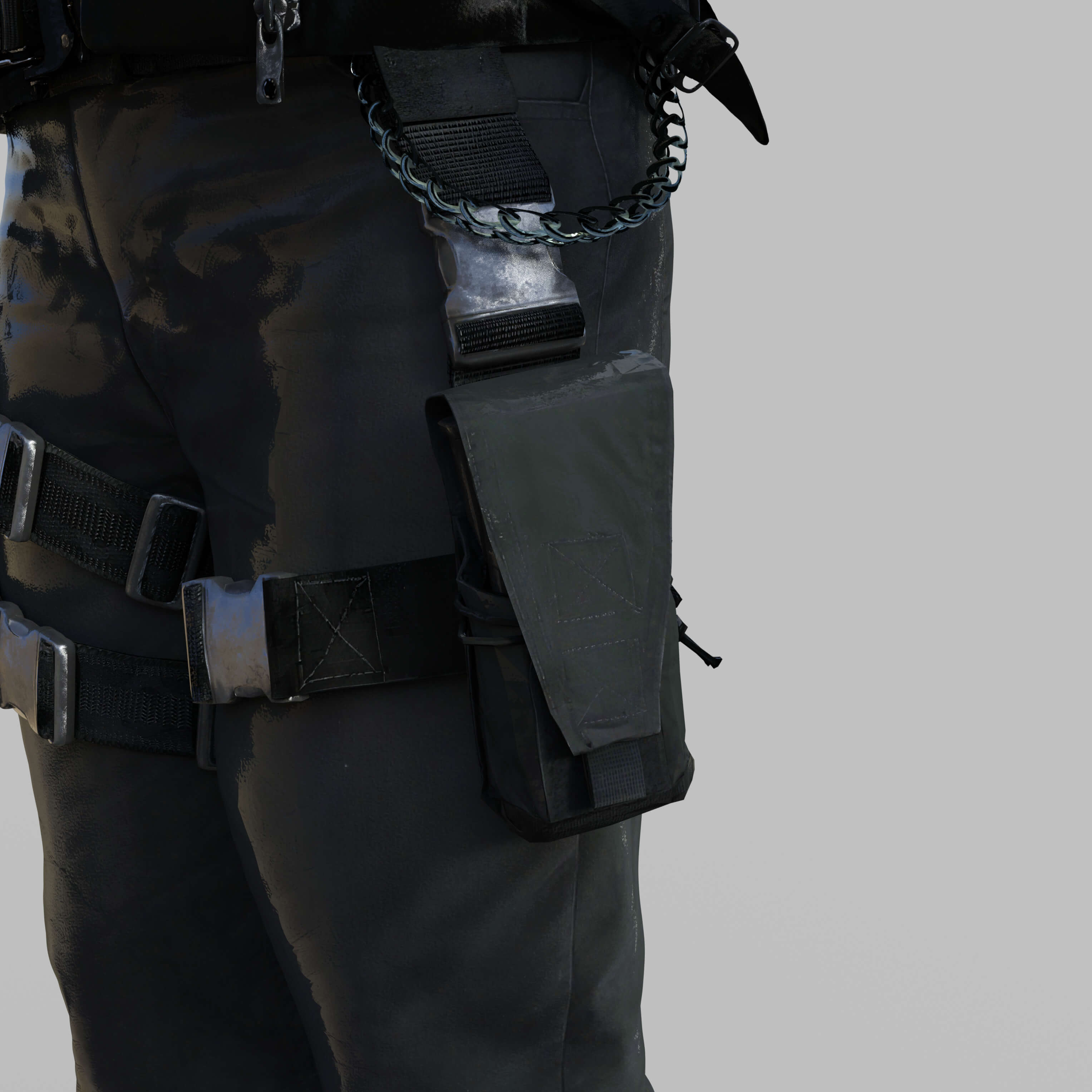 Modern Ronin Outfit for Genesis 9 - Daz Content by KuraiKya