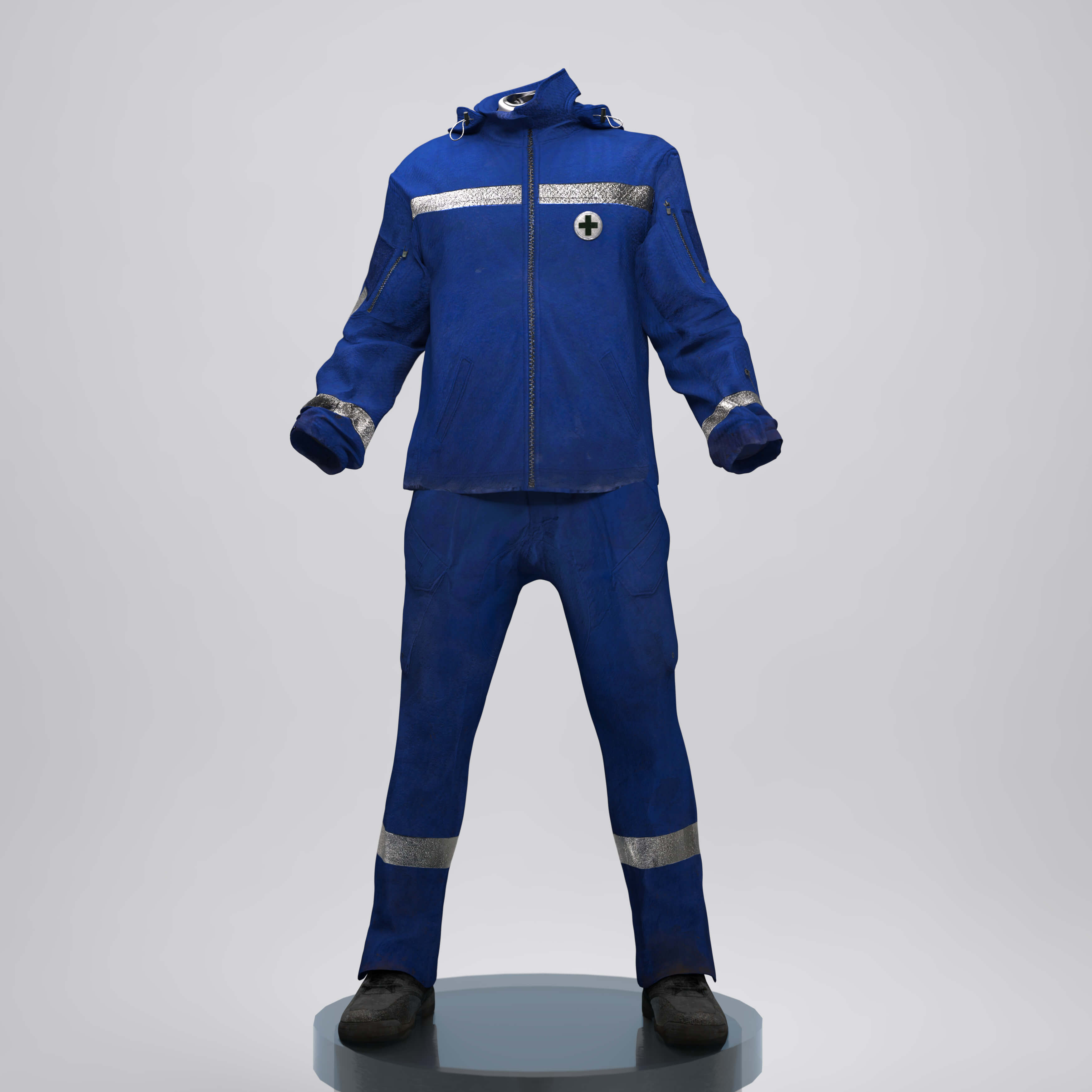 Paramedic Outfit for Genesis 9 - Daz Content by KuraiKya