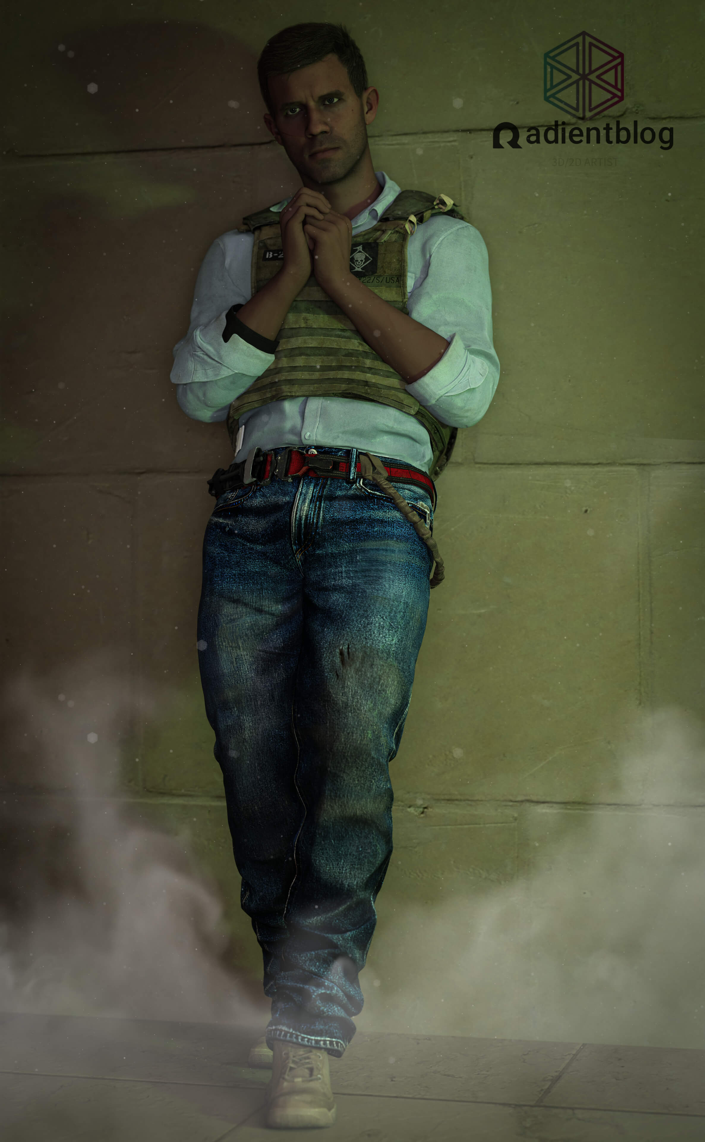 Pmc Outfit for Genesis 9 - Daz Content by KuraiKya