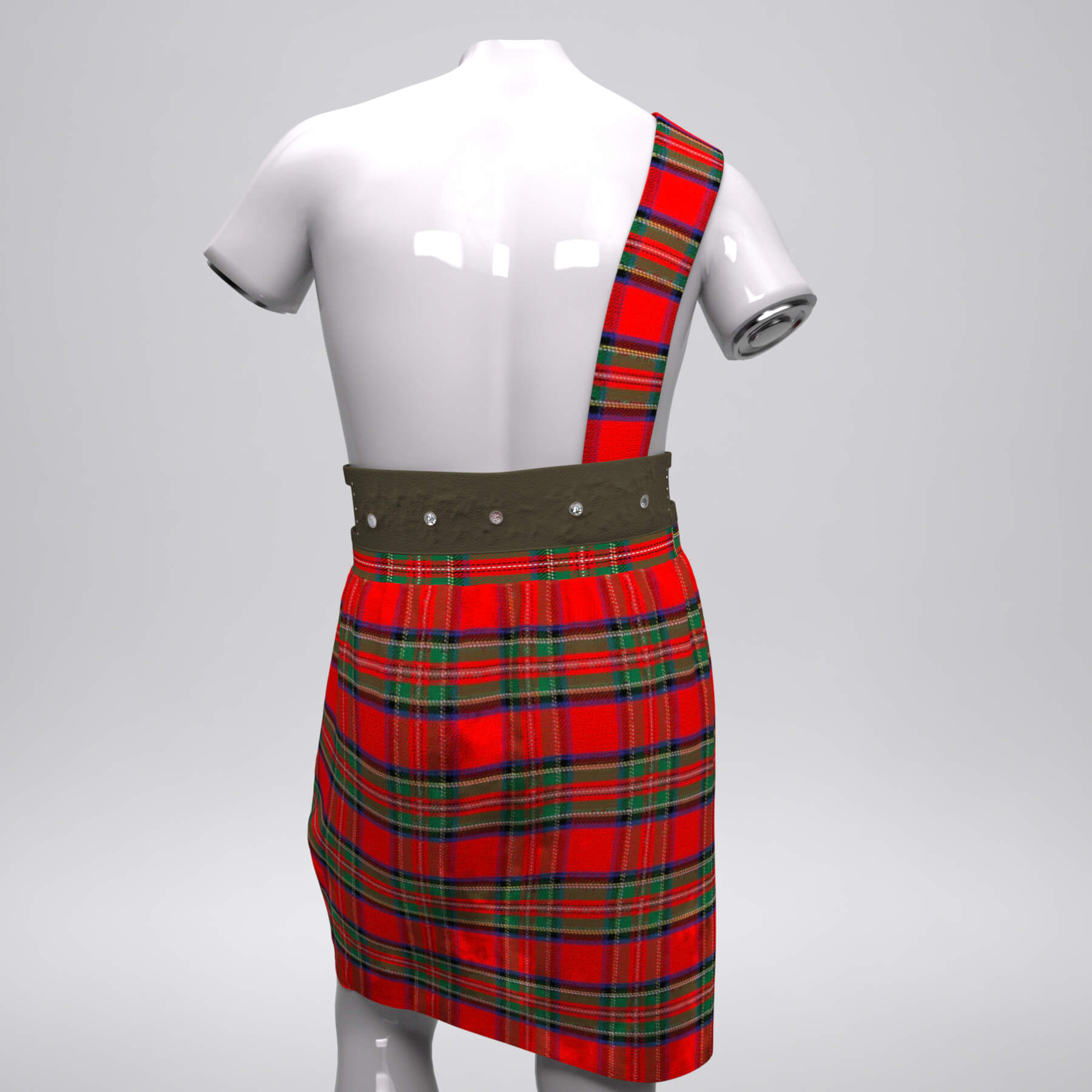 Scottish Kilt for Genesis 9 - Daz Content by KuraiKya