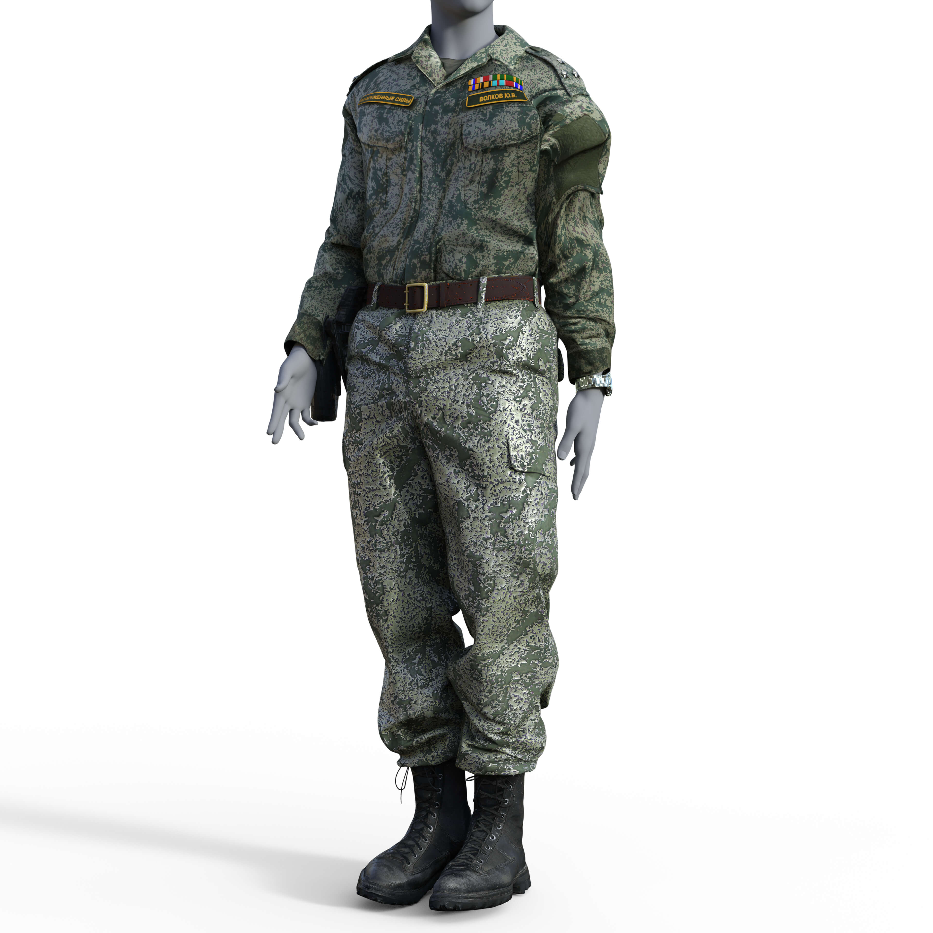 Red Star Soldier Outfit for Genesis 9 - Daz Content by KuraiKya