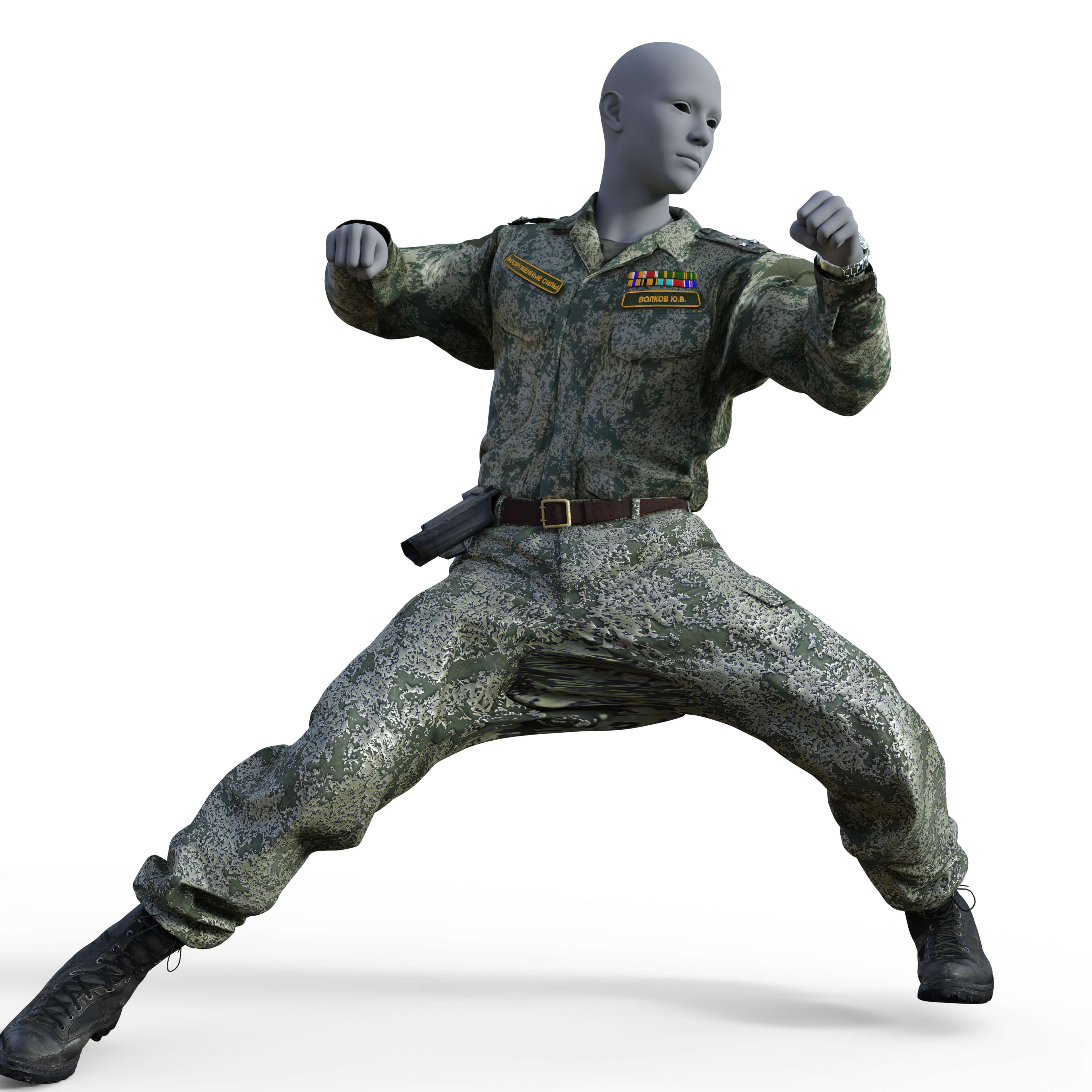 Red Star Soldier Outfit for Genesis 9 - Daz Content by KuraiKya