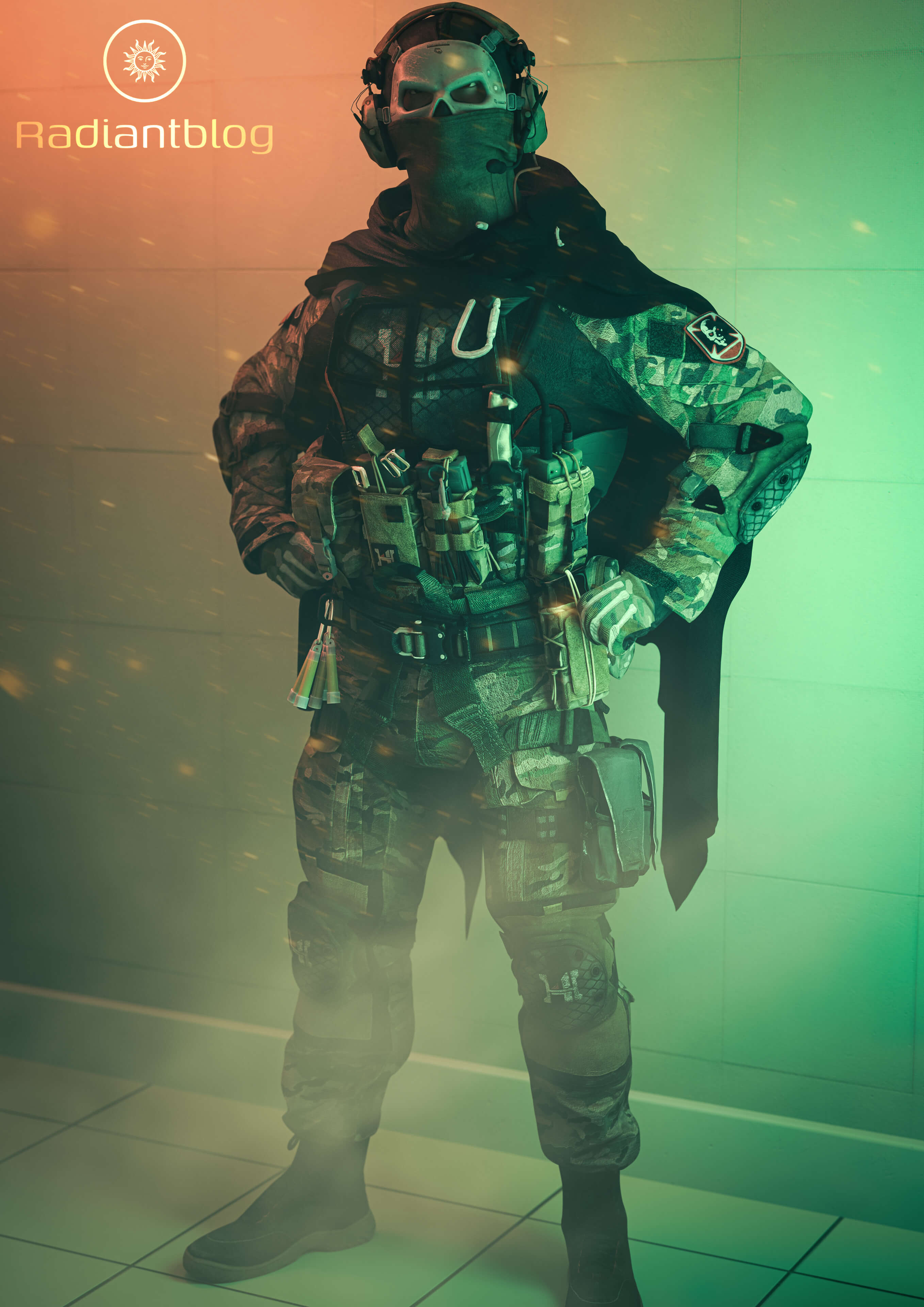 Red Team Ghost for Genesis 9 - Daz Content by KuraiKya