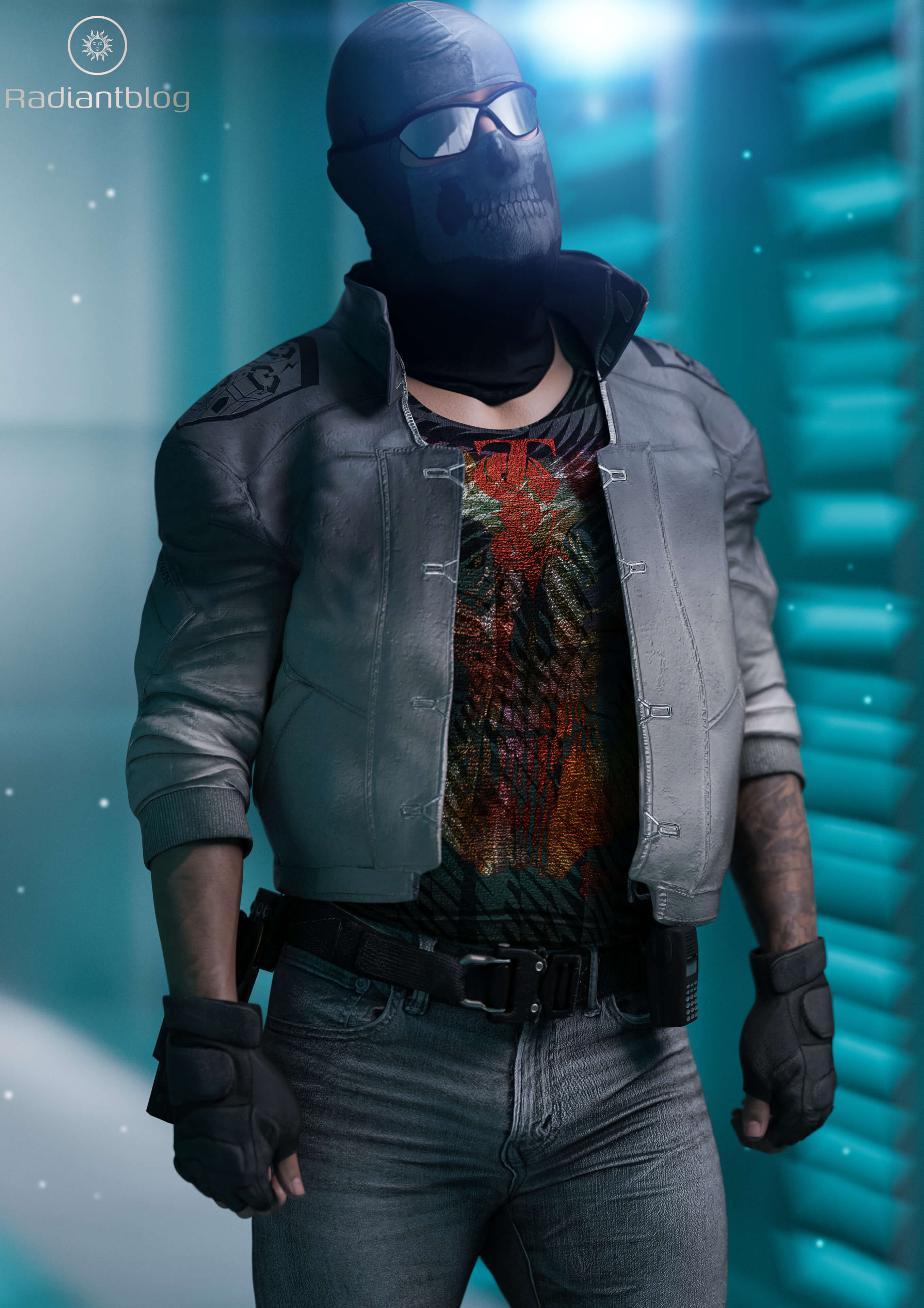 Senpai Outfit for Genesis 9 - Daz Content by KuraiKya