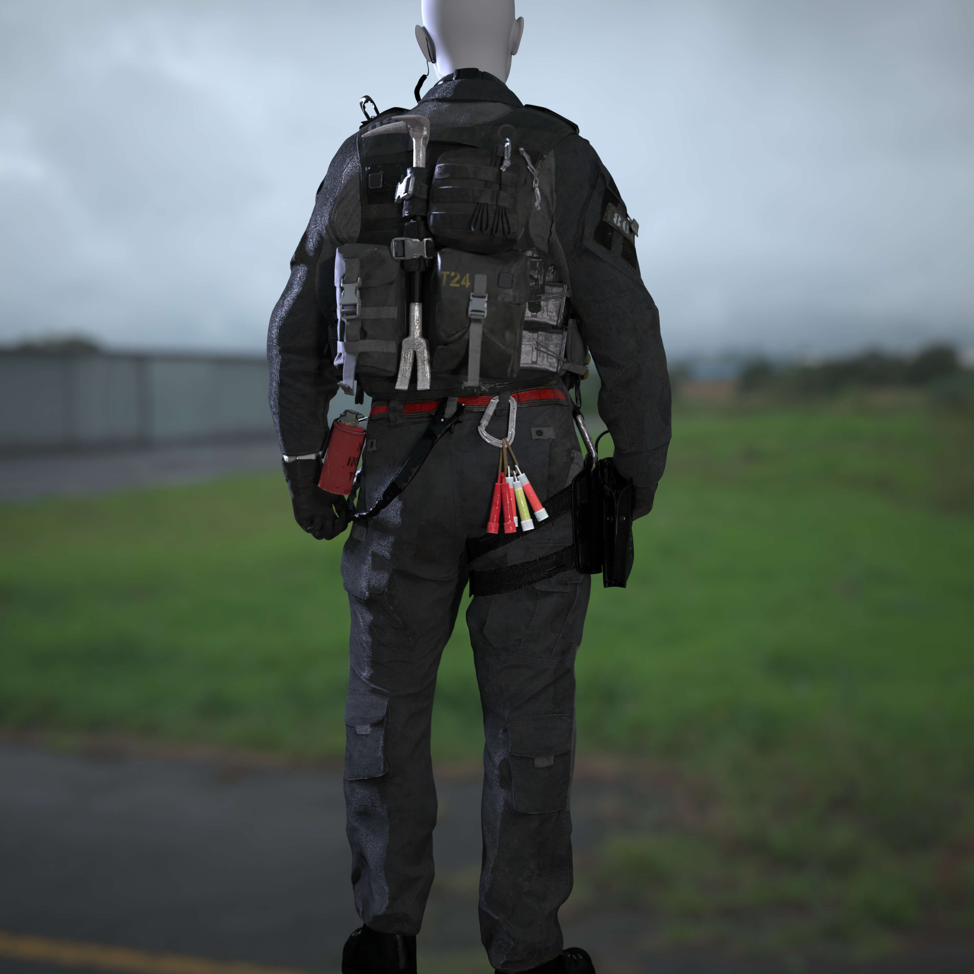 Shadow Pmc Outfit for Genesis 9 - Daz Content by KuraiKya