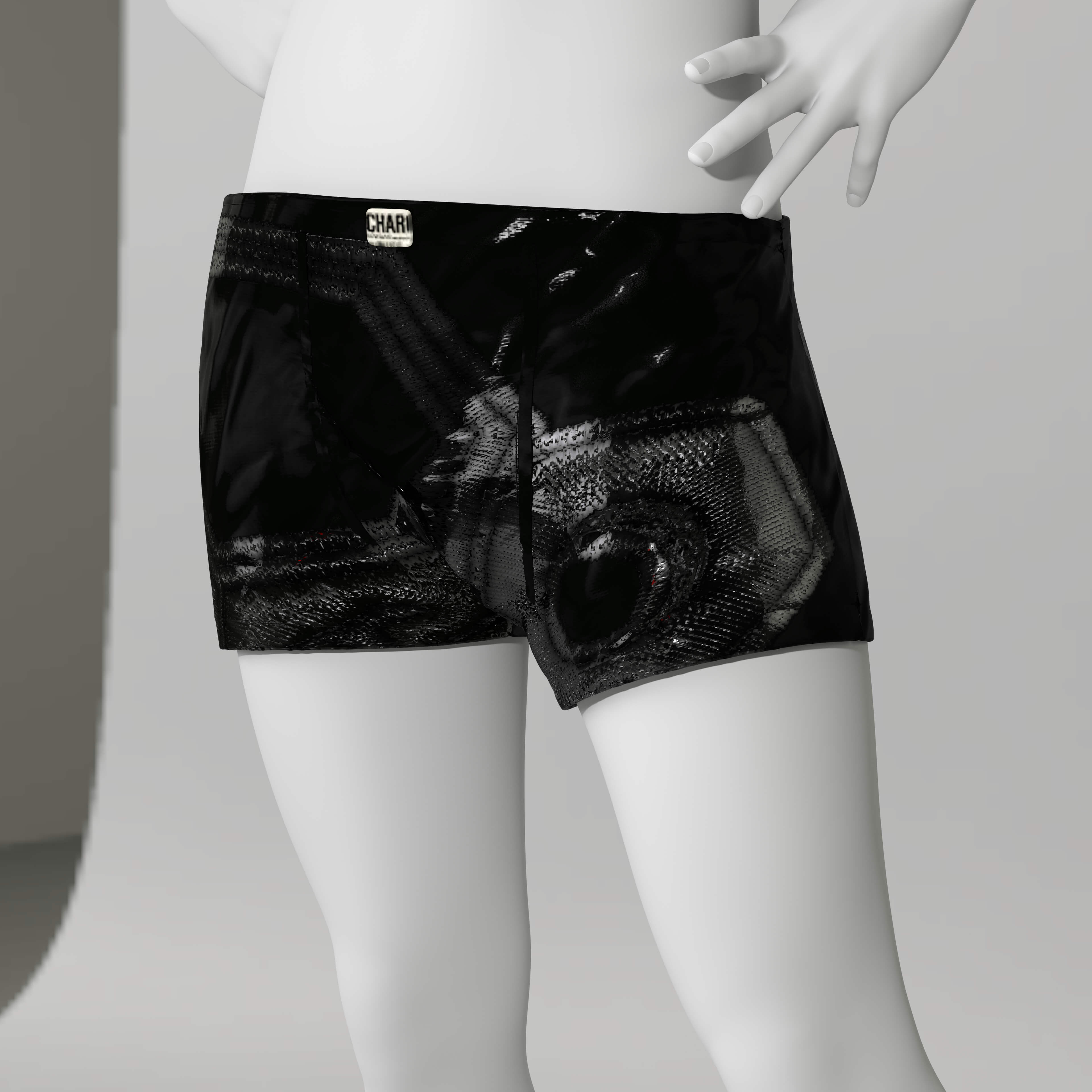 Short Boxershort - 3D Model by KuraiKya