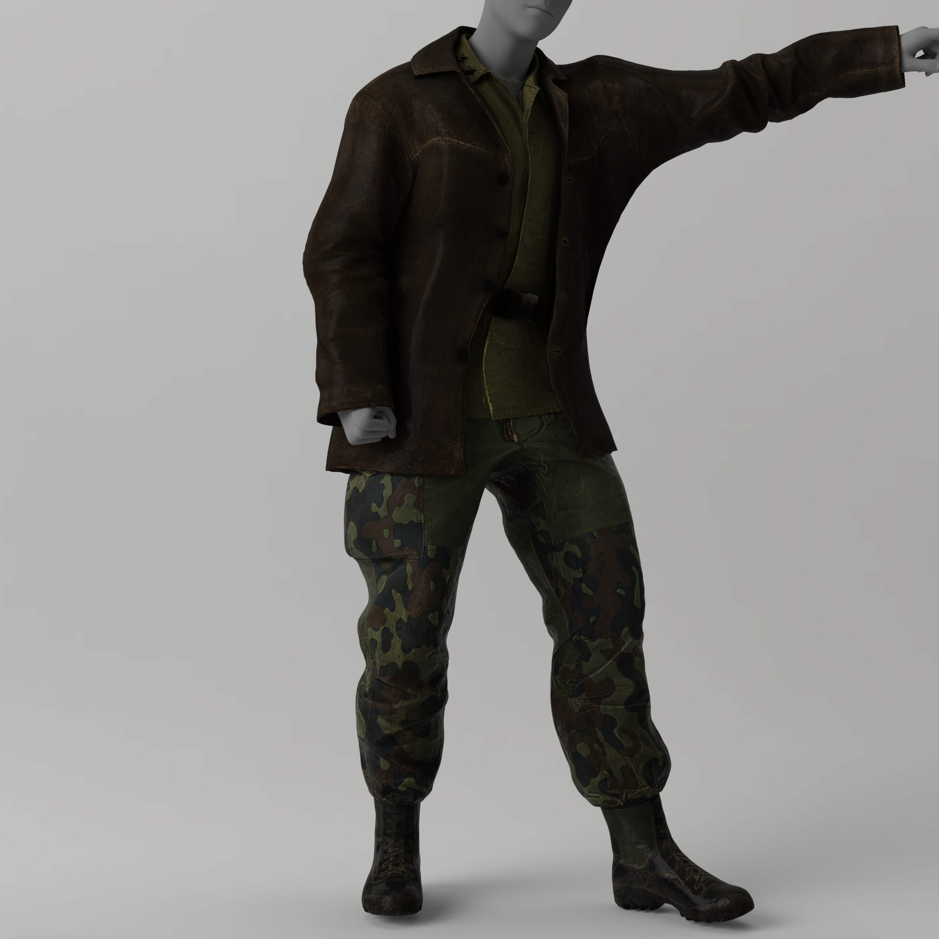 Tactical Command Outfit for Genesis 9 - Daz Content by KuraiKya