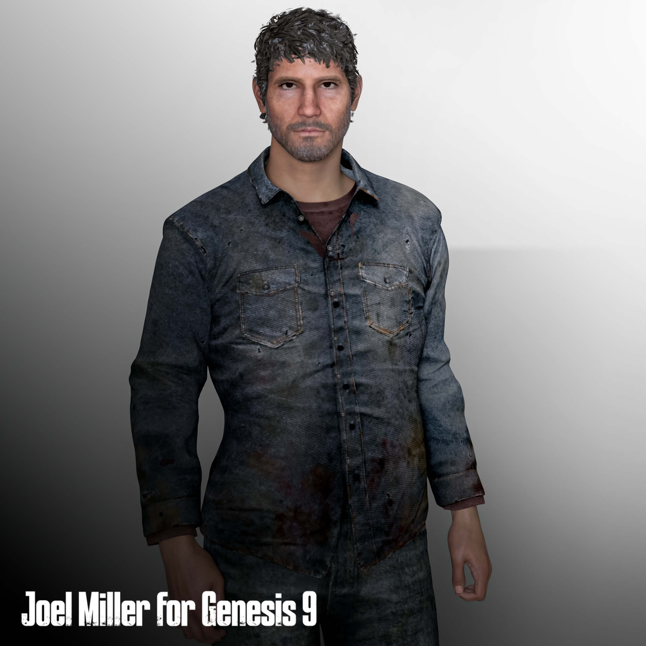 The Loner Model for Genesis 9 - Daz Content by KuraiKya