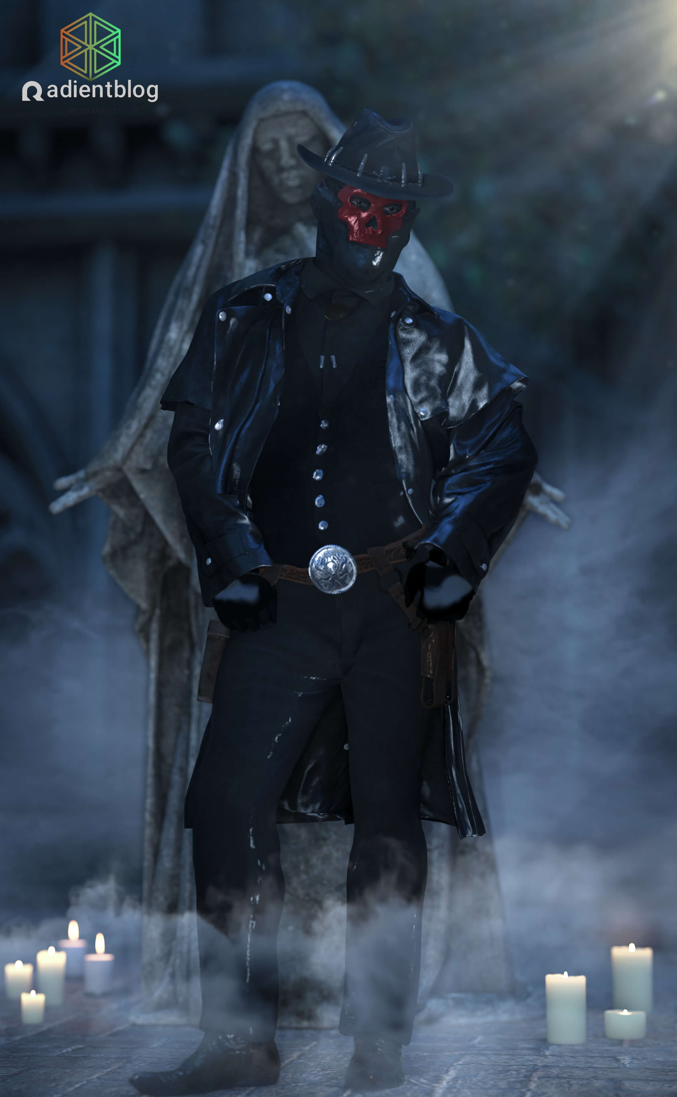 The Marshal Outfit for Genesis 9 - Daz Content by KuraiKya