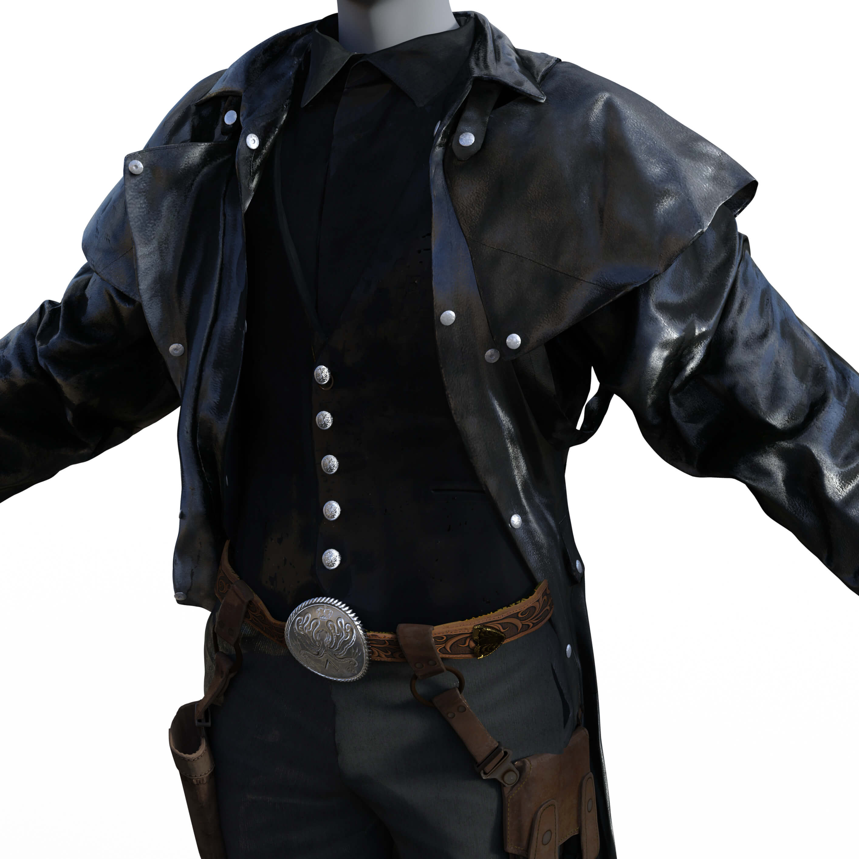 The Marshal Outfit for Genesis 9 - Daz Content by KuraiKya