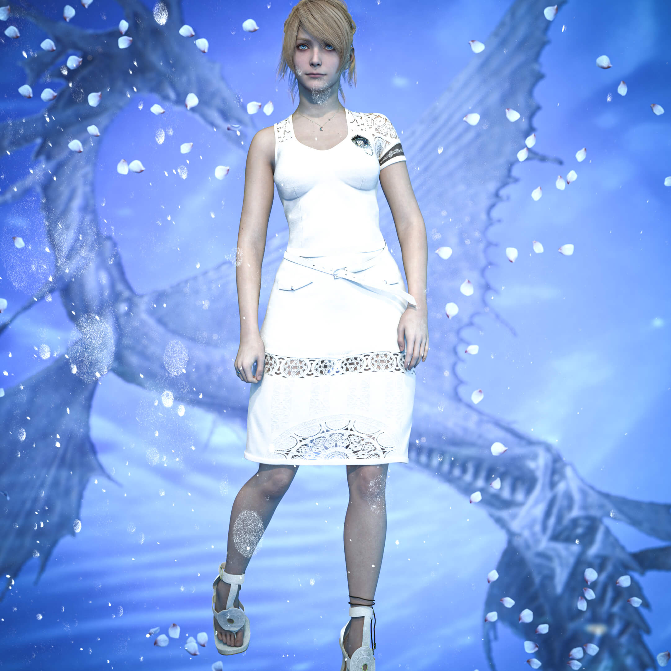 The Oracle Model for Genesis 9 - Daz Content by KuraiKya