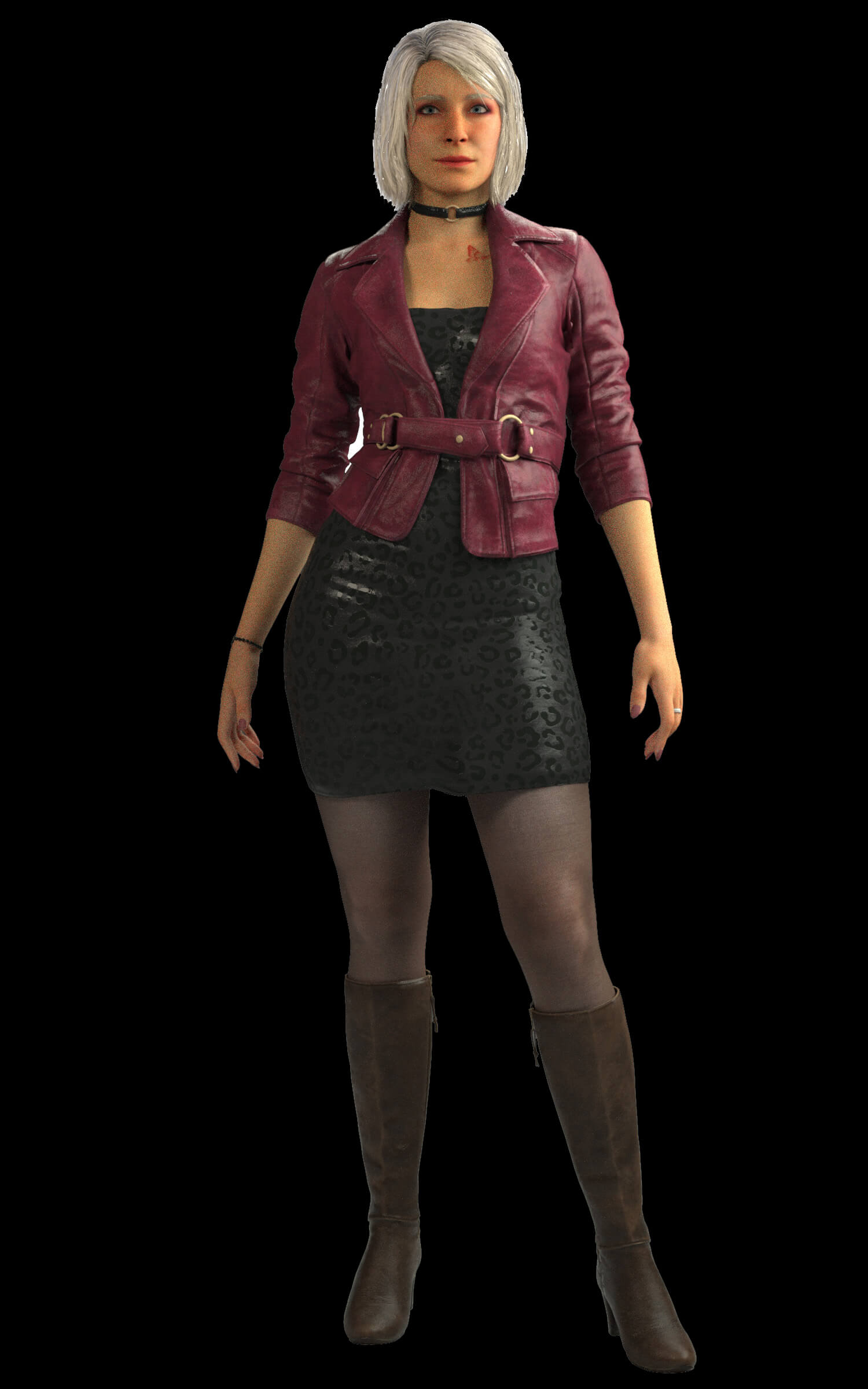 Maria Silent Hill 2 Remake Genesis 9 - Free Daz Content by Kuro3D