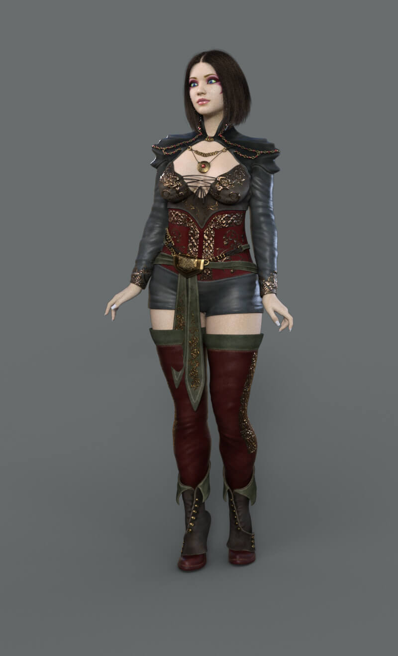 Monicha for Genesis 8 Female - Daz Content by Kusmana