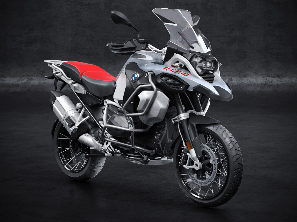 BMW R1250GS Adventure 2021 3D Render, Digital Art by KVA