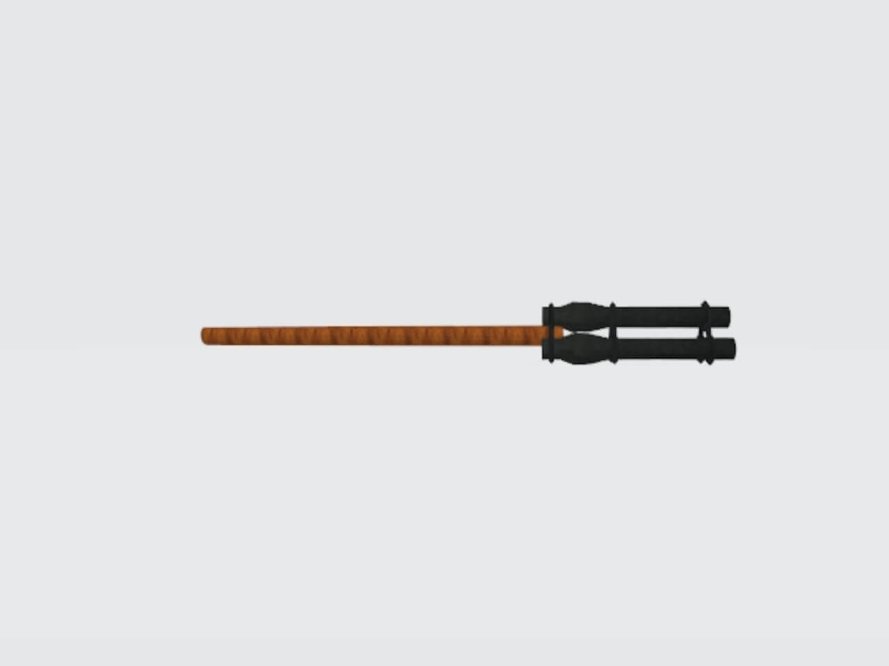 Three-Barrel Hand Cannon 3D Model by KylePerkino