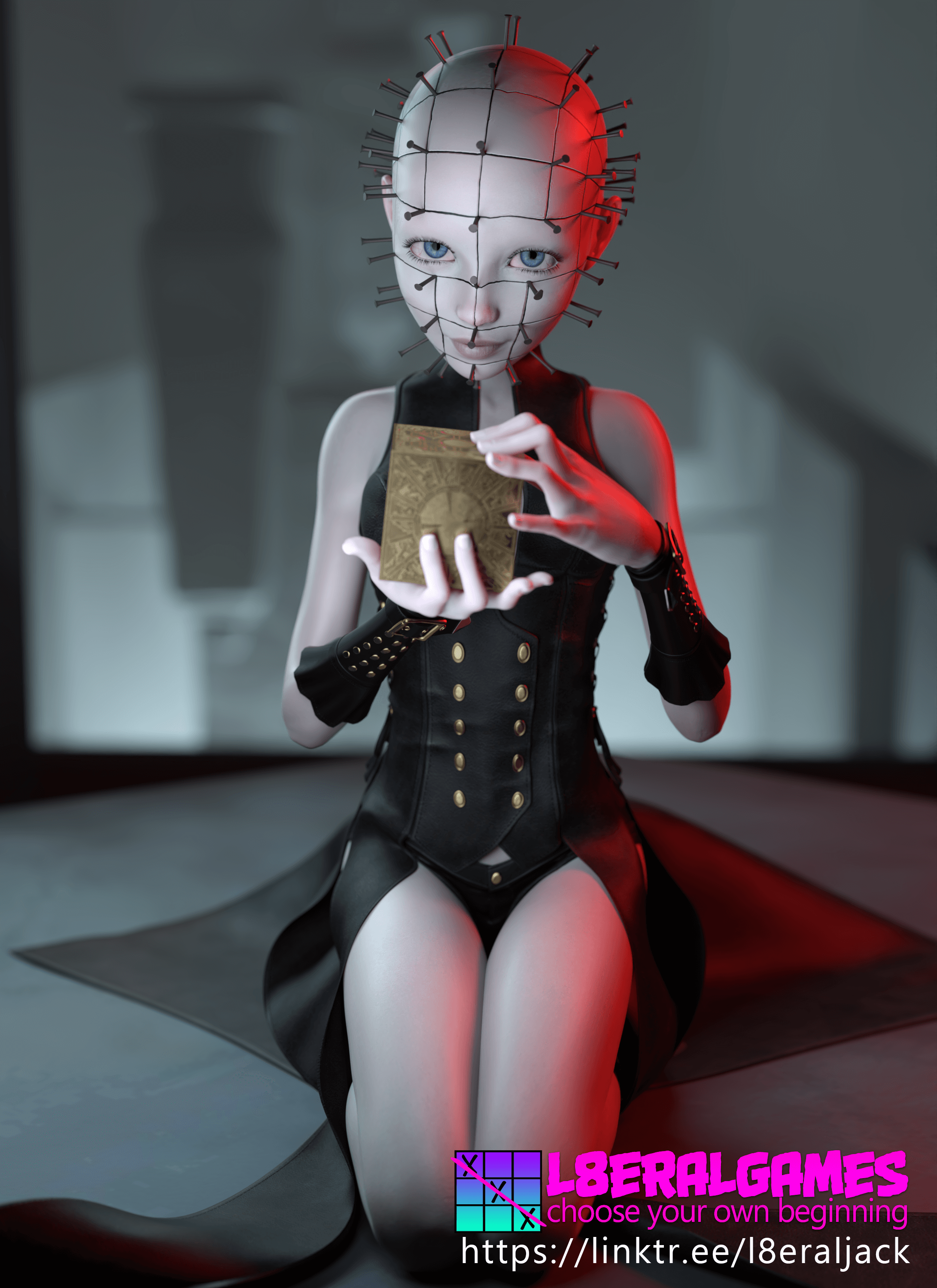 Hellraiser #5 3D Render, Digital Art by l8eraljack