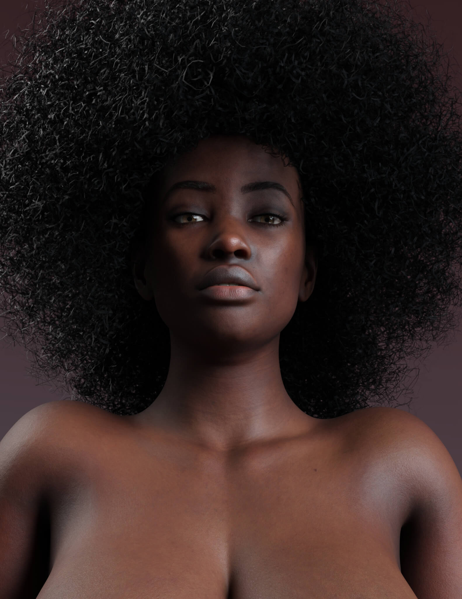 Sexy Selfie 3D Render, Digital Art by LacouX3D