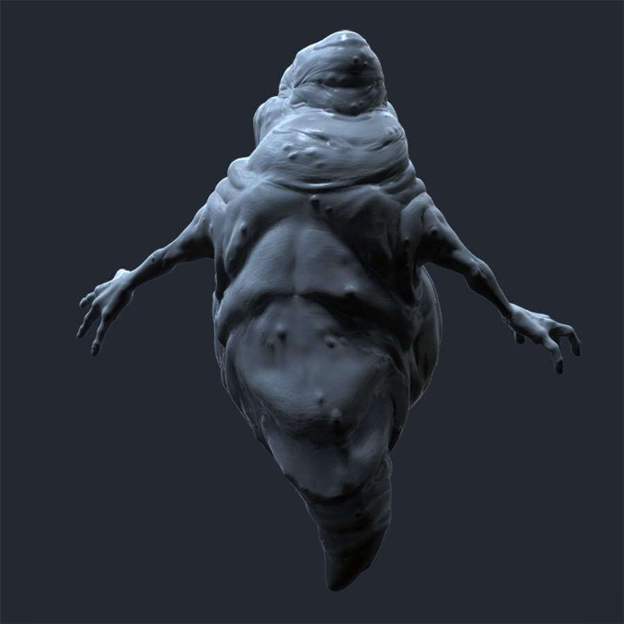 Slimer from Ghostbusters - 3D Model by Laddari3D