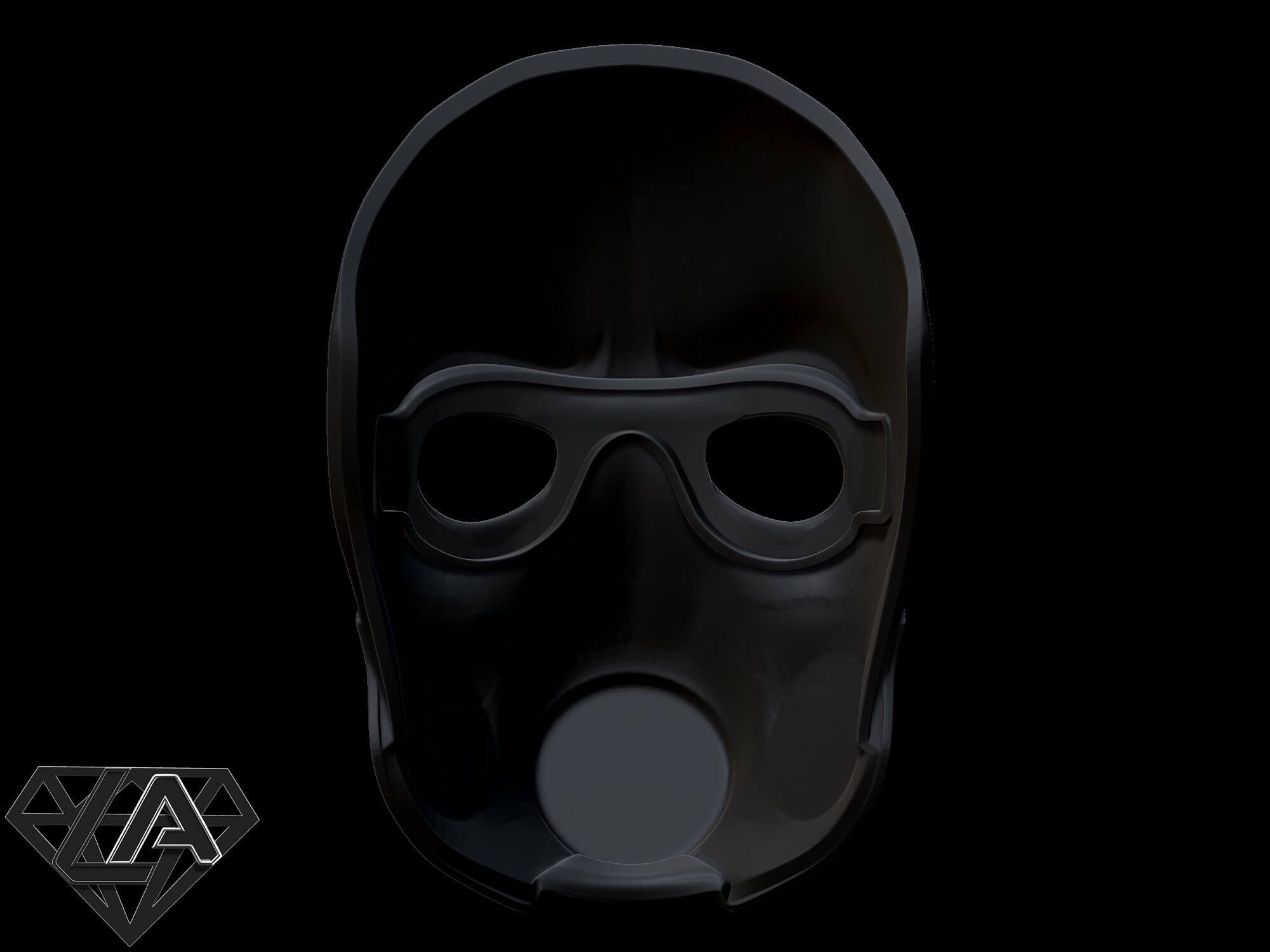 Borderlands Mask - 3D Model by LAfactorystore