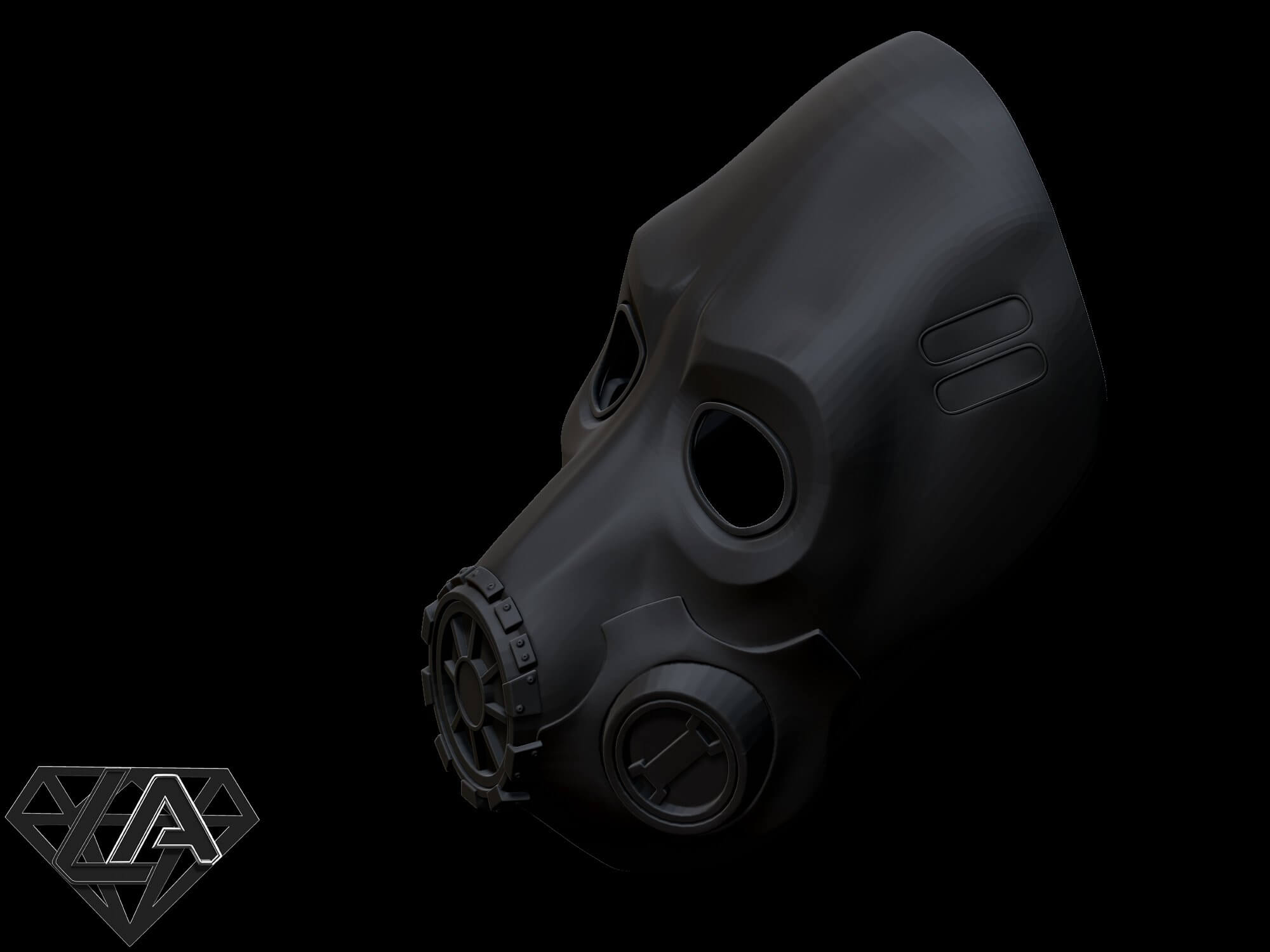 Borderlands Mask - 3D Model by LAfactorystore