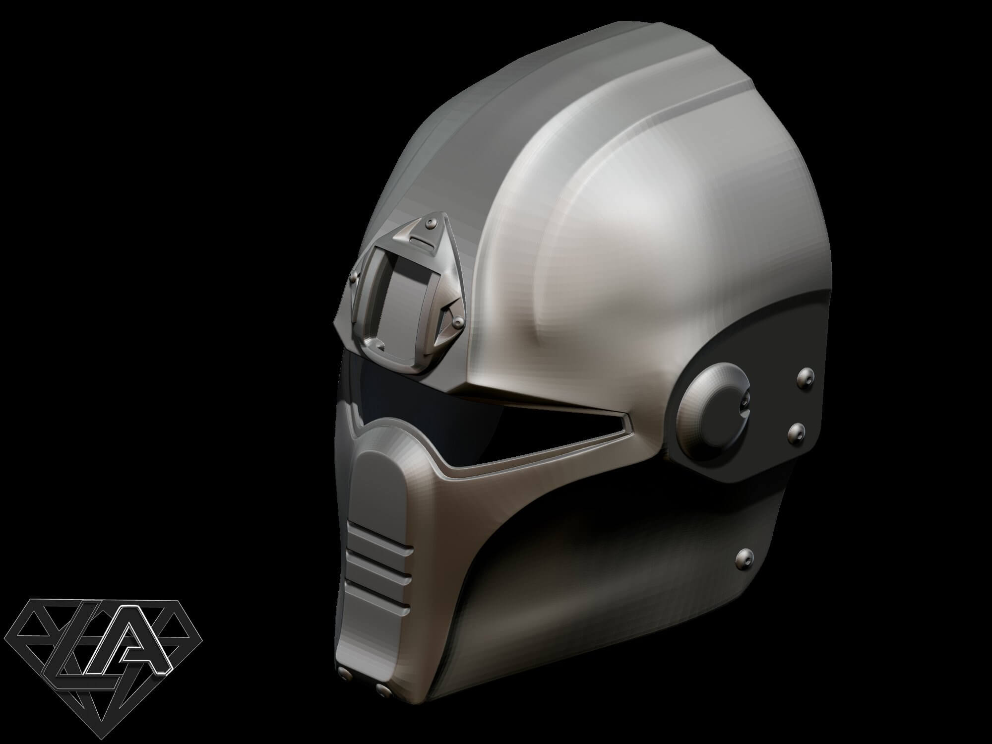 Custom Airsoft Mask - 3D Model by LAfactorystore
