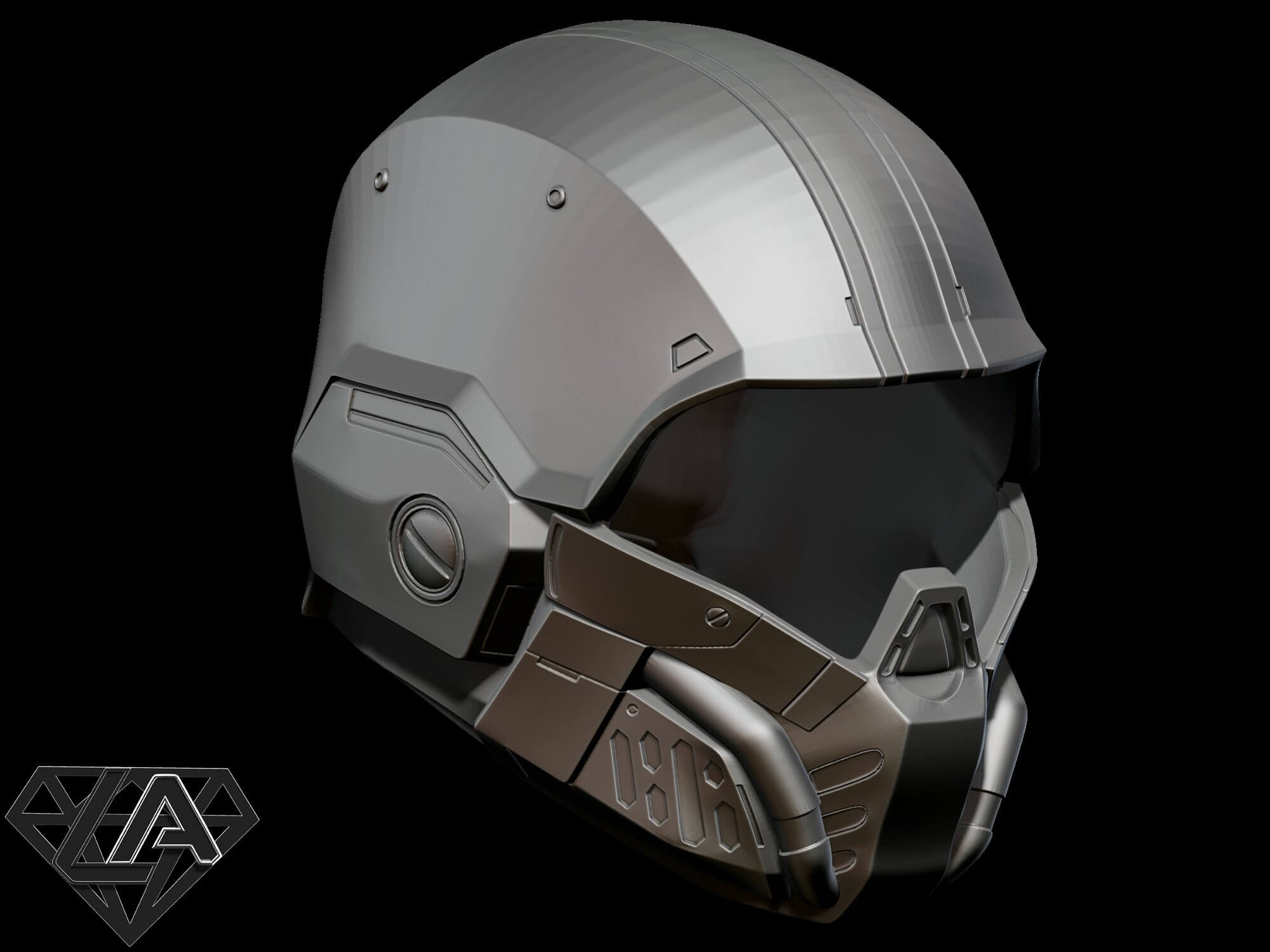 Destiny Argus Custom Helmet - 3D Model by LAfactorystore