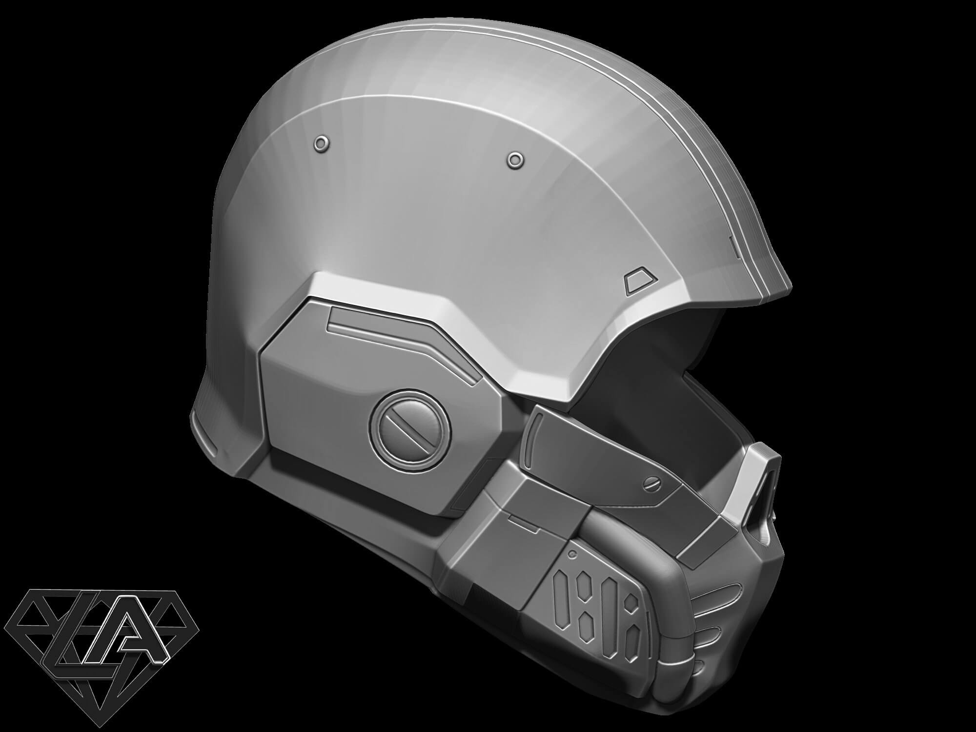 Destiny Argus Custom Helmet - 3D Model by LAfactorystore
