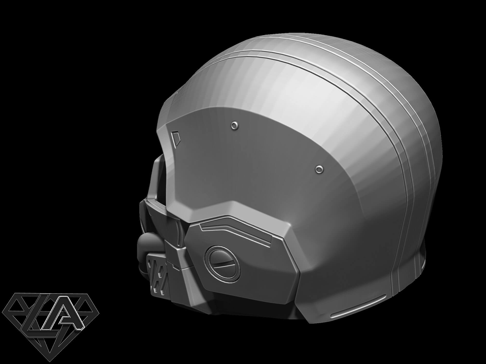 Destiny Argus Custom Helmet - 3D Model by LAfactorystore