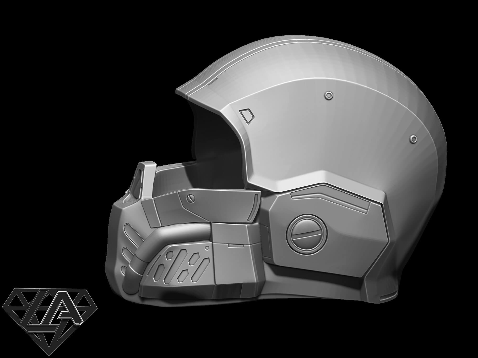 Destiny Argus Custom Helmet - 3D Model by LAfactorystore