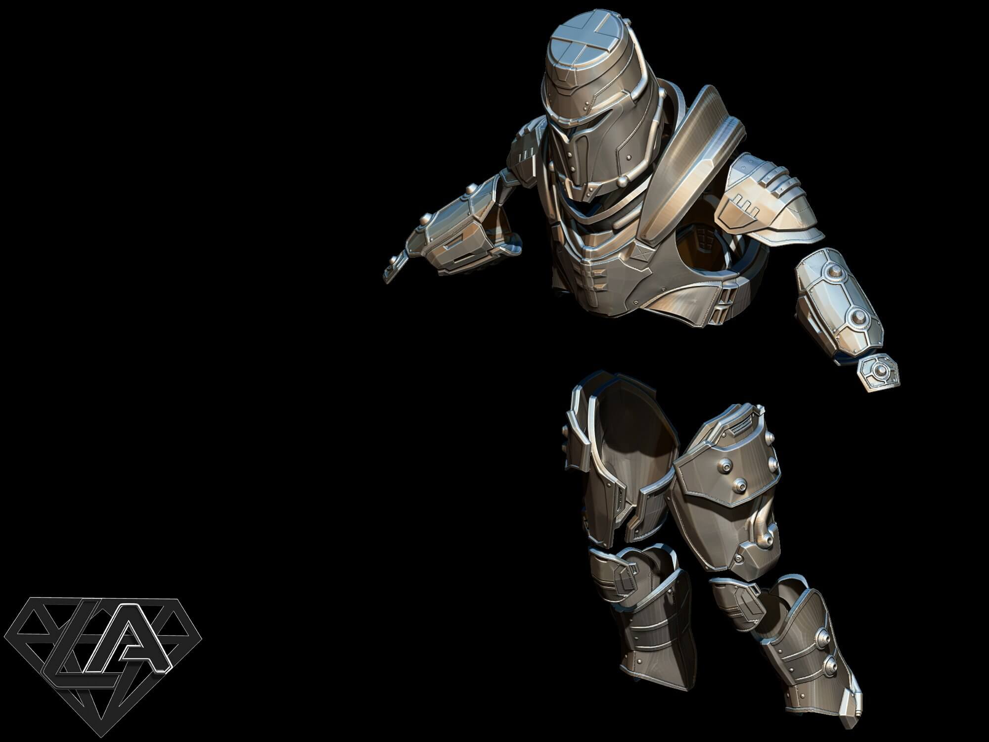 Doom Eternal Sentinel Custom Armor Set - 3D Model by LAfactorystore