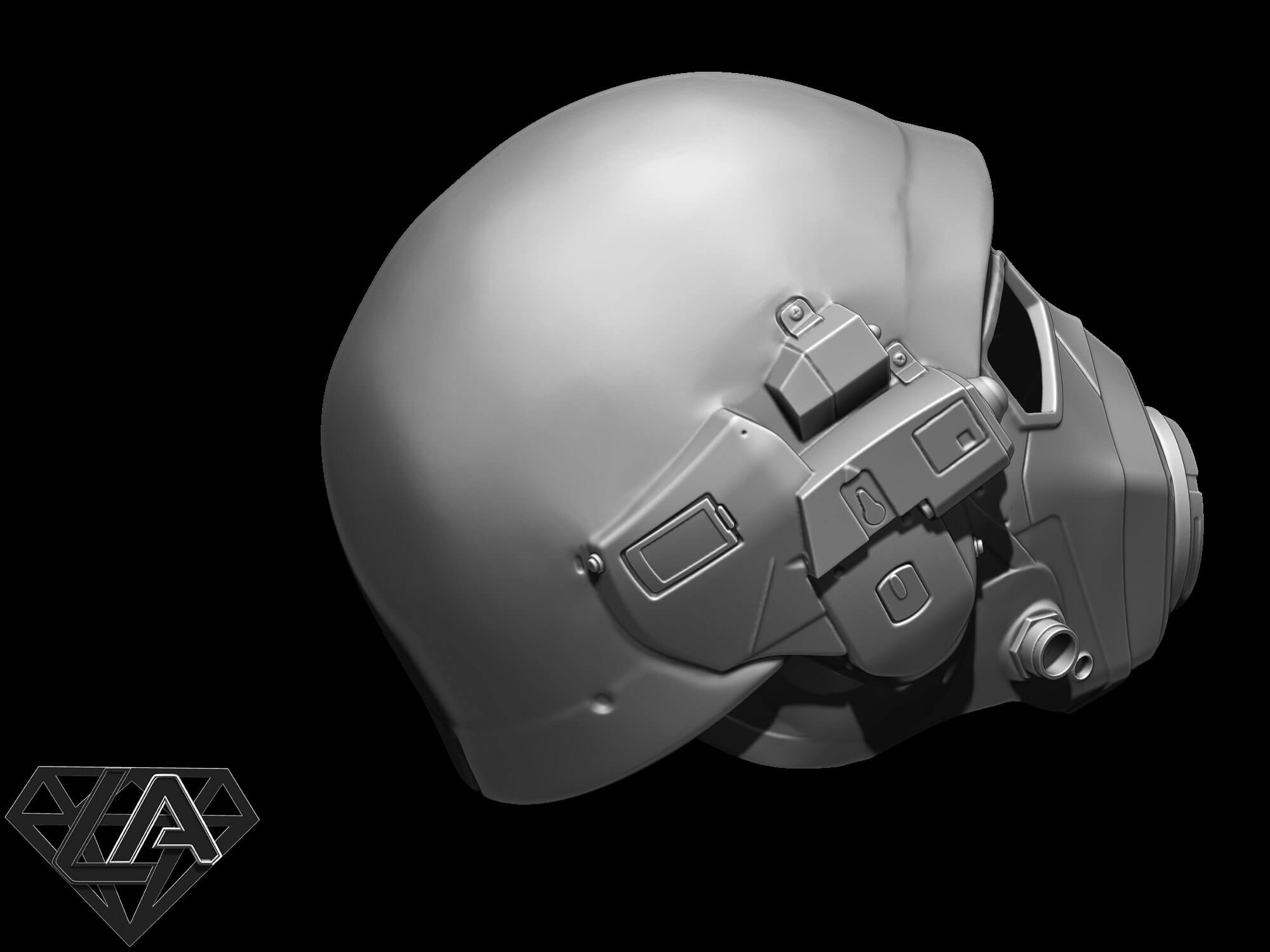 Fallout NCR Helmet - 3D Model by LAfactorystore