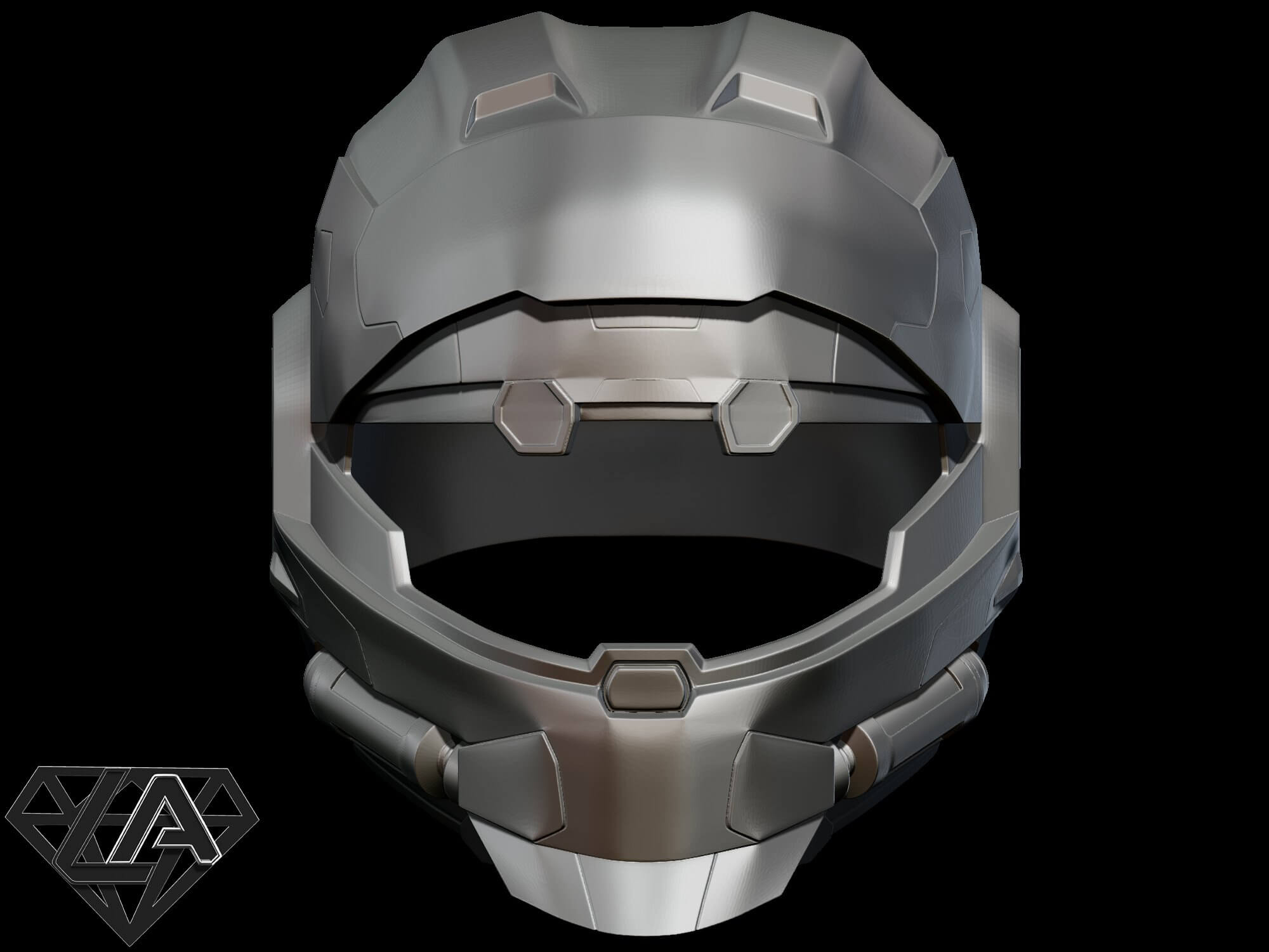 Halo CQC Helmet - 3D Model by LAfactorystore
