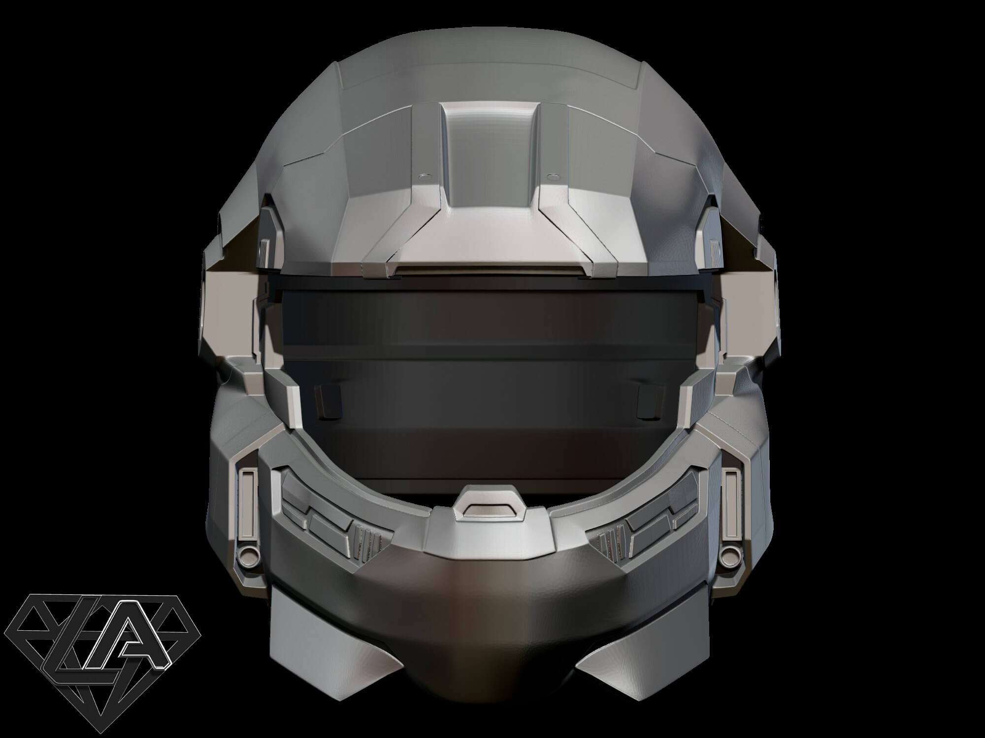 Halo Grenadier Helmet - 3D Model by LAfactorystore