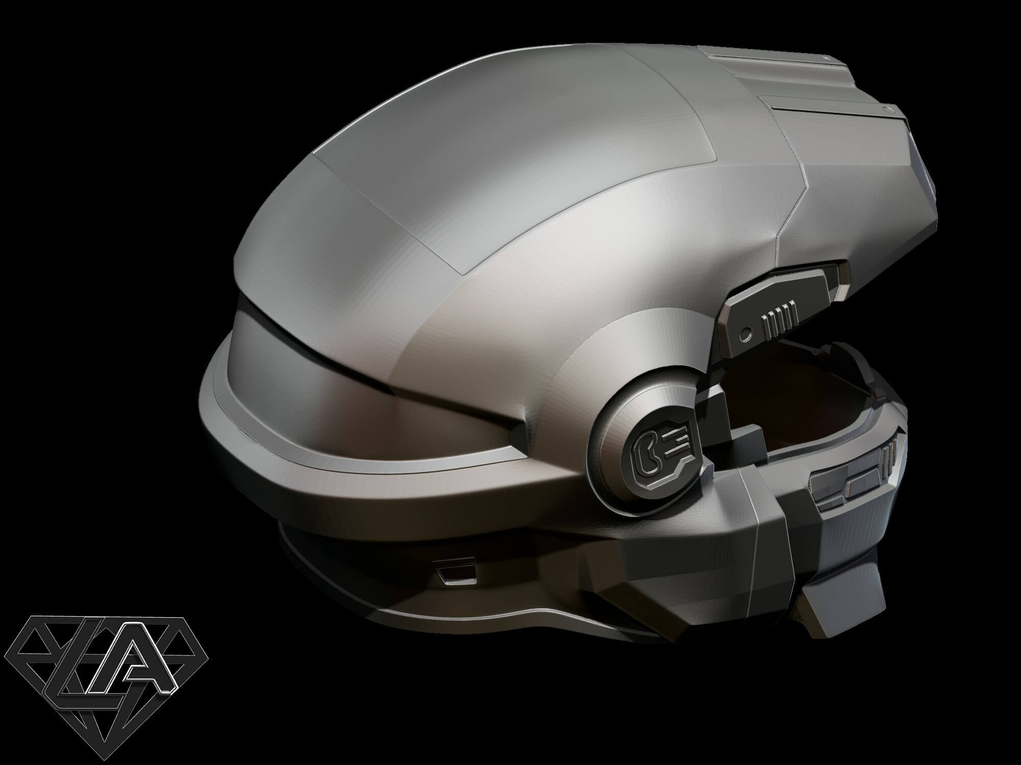 Halo Grenadier Helmet - 3D Model by LAfactorystore