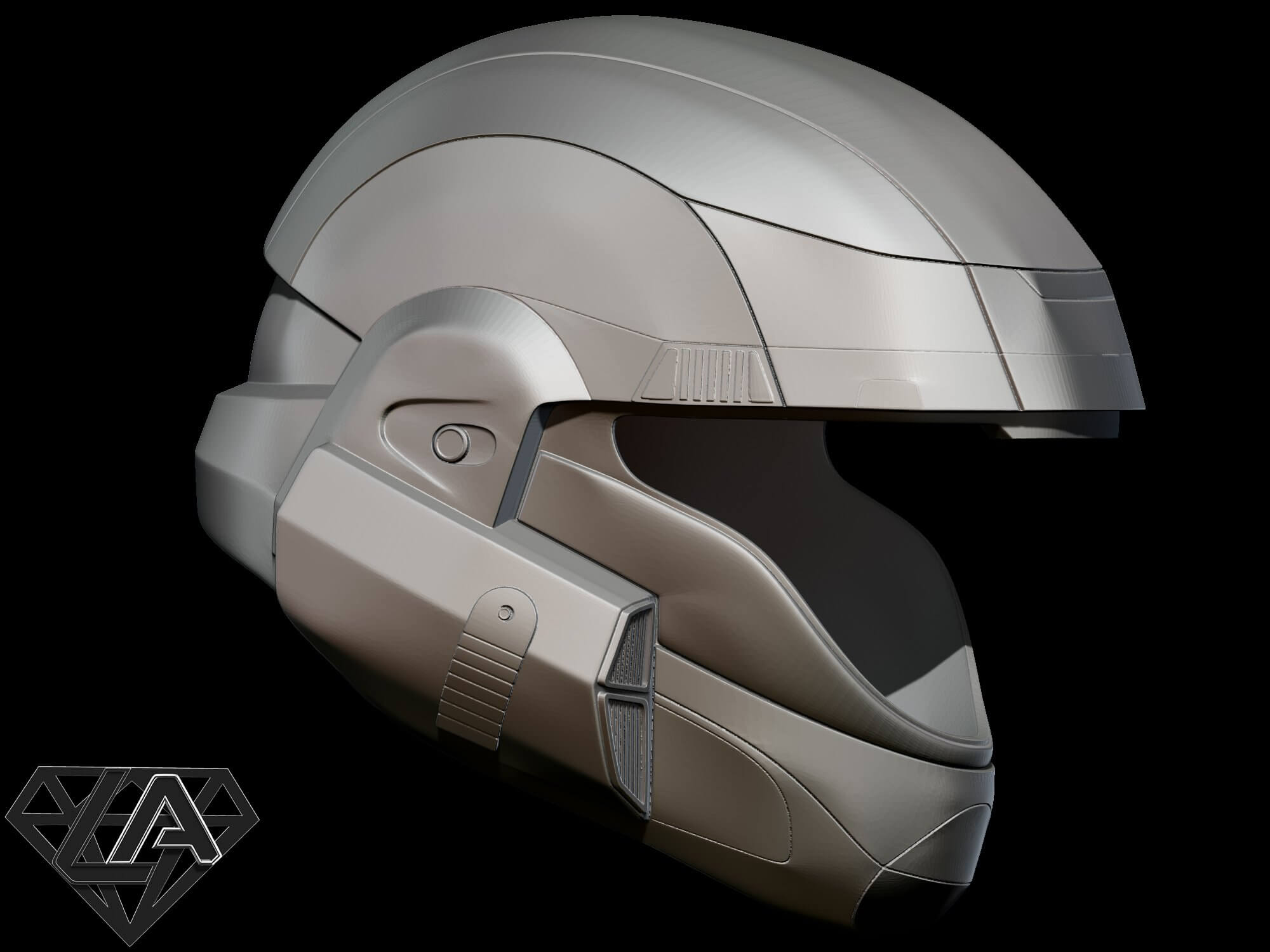 Halo ODST Helmet - 3D Model by LAfactorystore