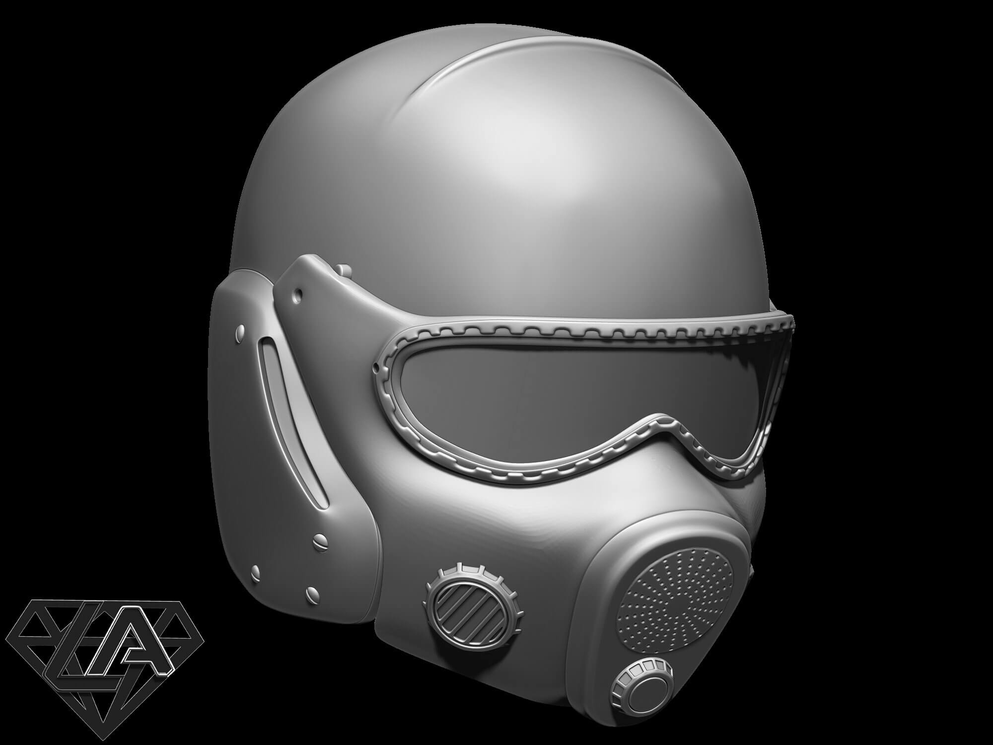 Metro 2033 Helmet - 3D Model by LAfactorystore