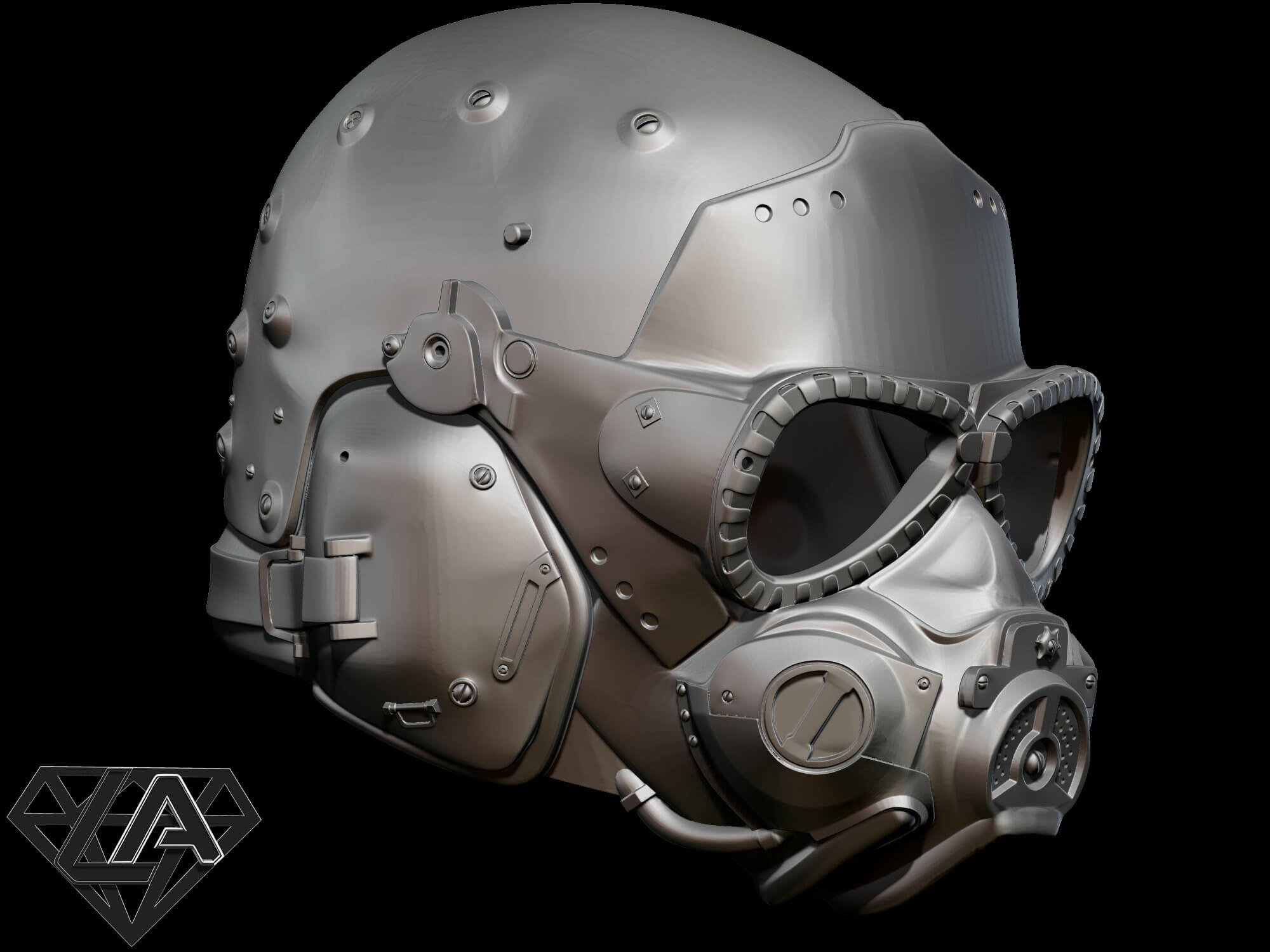 Metro Exodus Sparta Sam Helmet - 3D Model by LAfactorystore