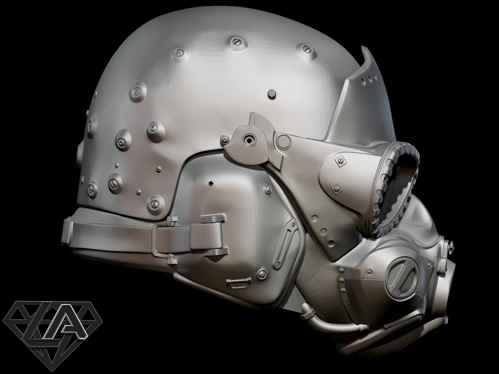 Metro Exodus Sparta Sam Helmet - 3D Model by LAfactorystore
