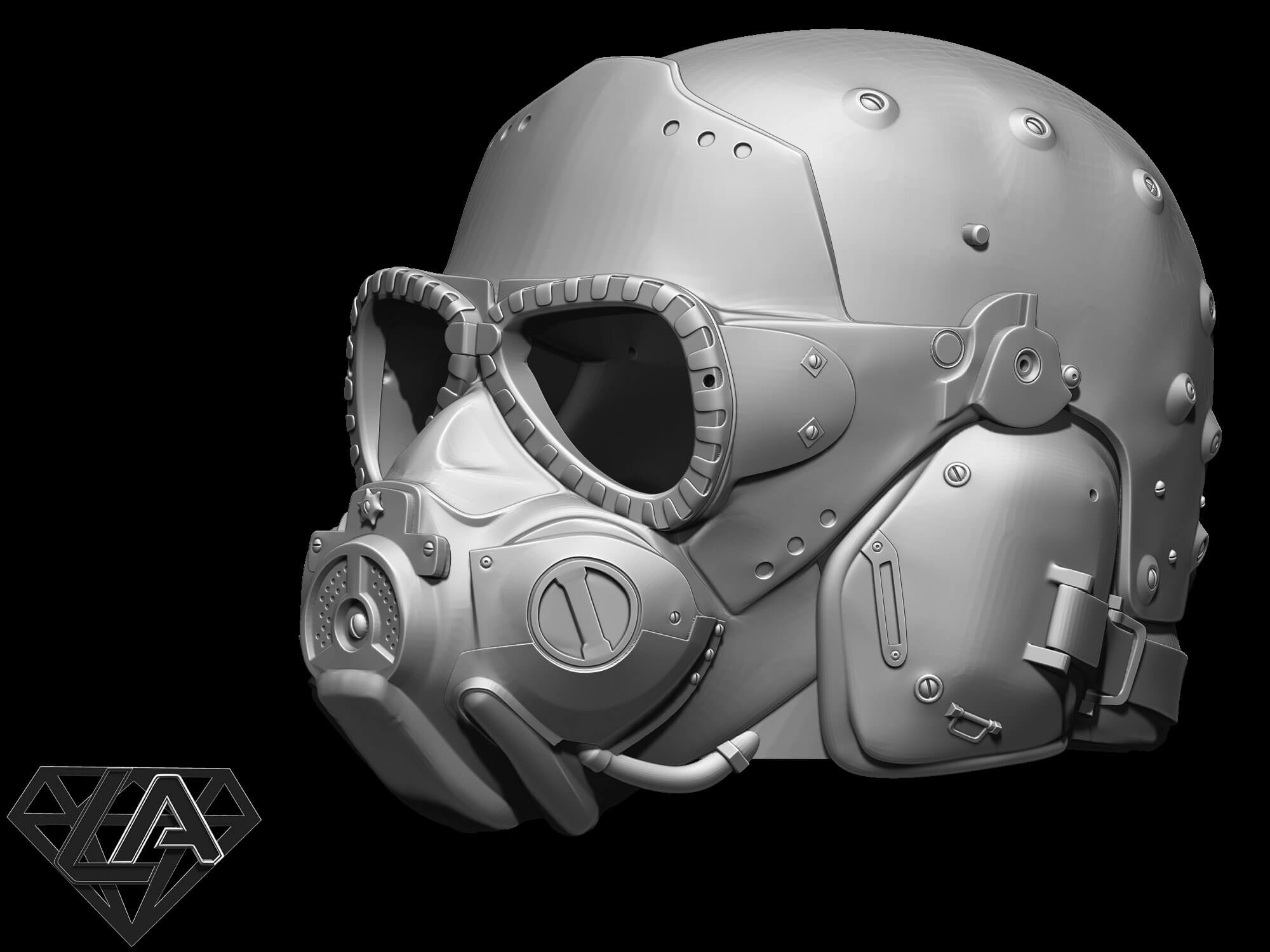 Metro Exodus Sparta Sam Helmet - 3D Model by LAfactorystore