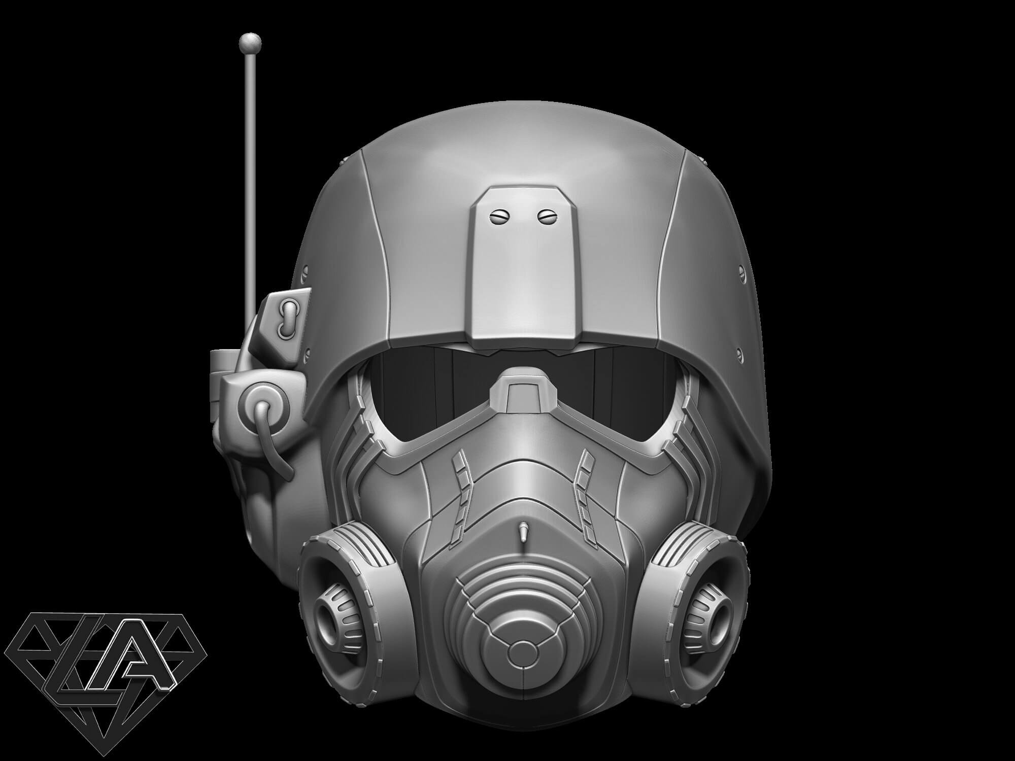 NCR New Vegas Helmet - 3D Model by LAfactorystore