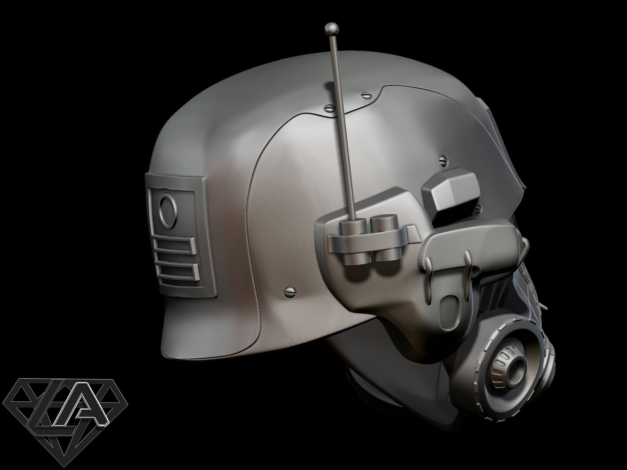 NCR New Vegas Helmet - 3D Model by LAfactorystore