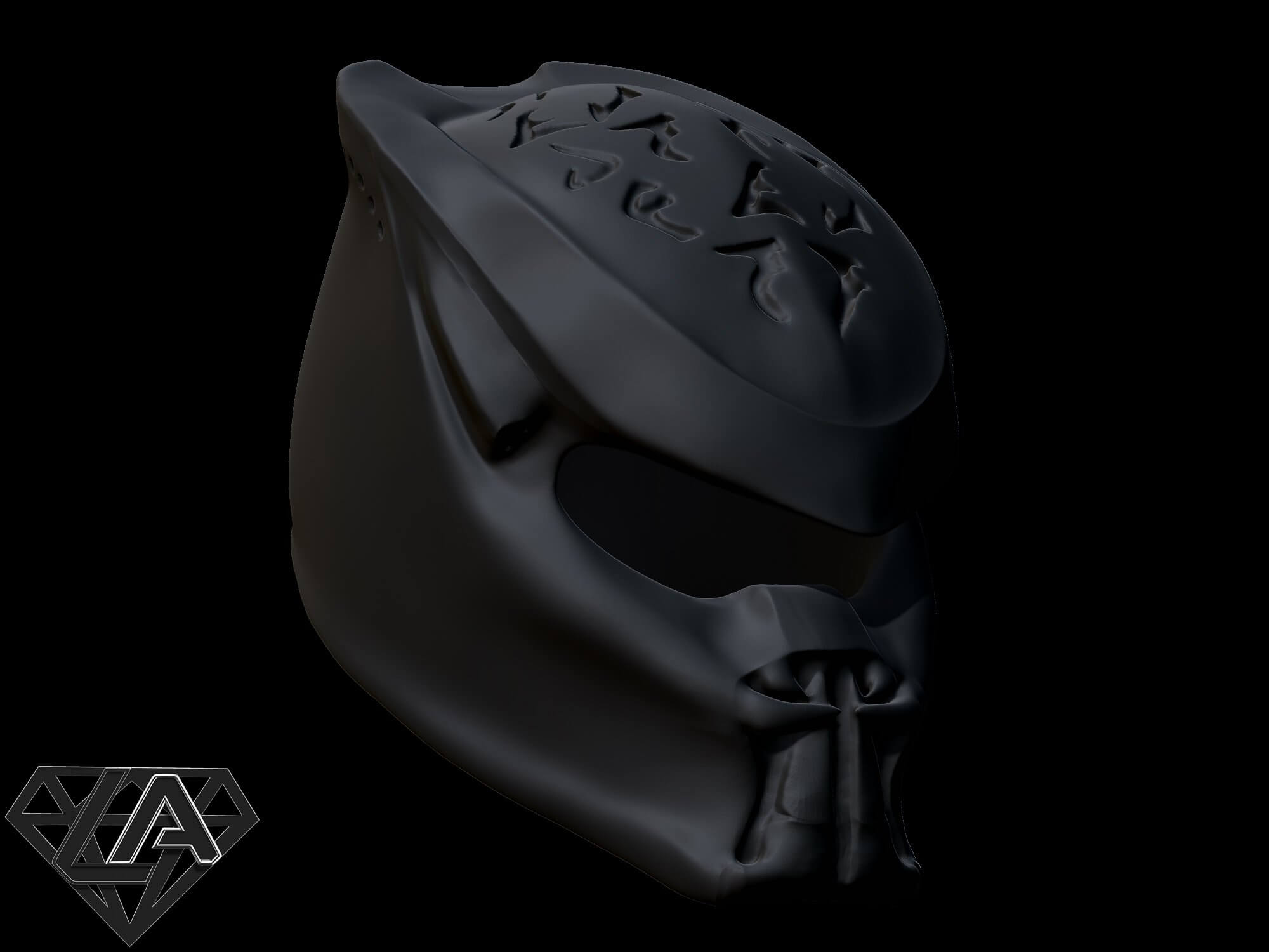 Predator Custom Helmet - 3D Model by LAfactorystore