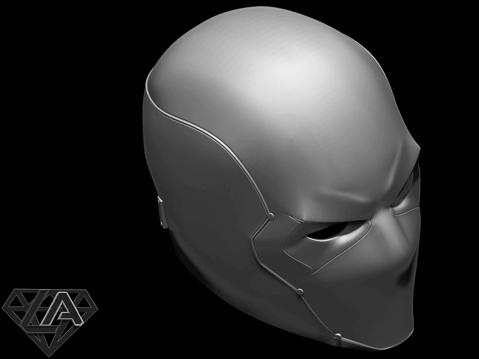 Red Hood Helmet - 3D Model by LAfactorystore