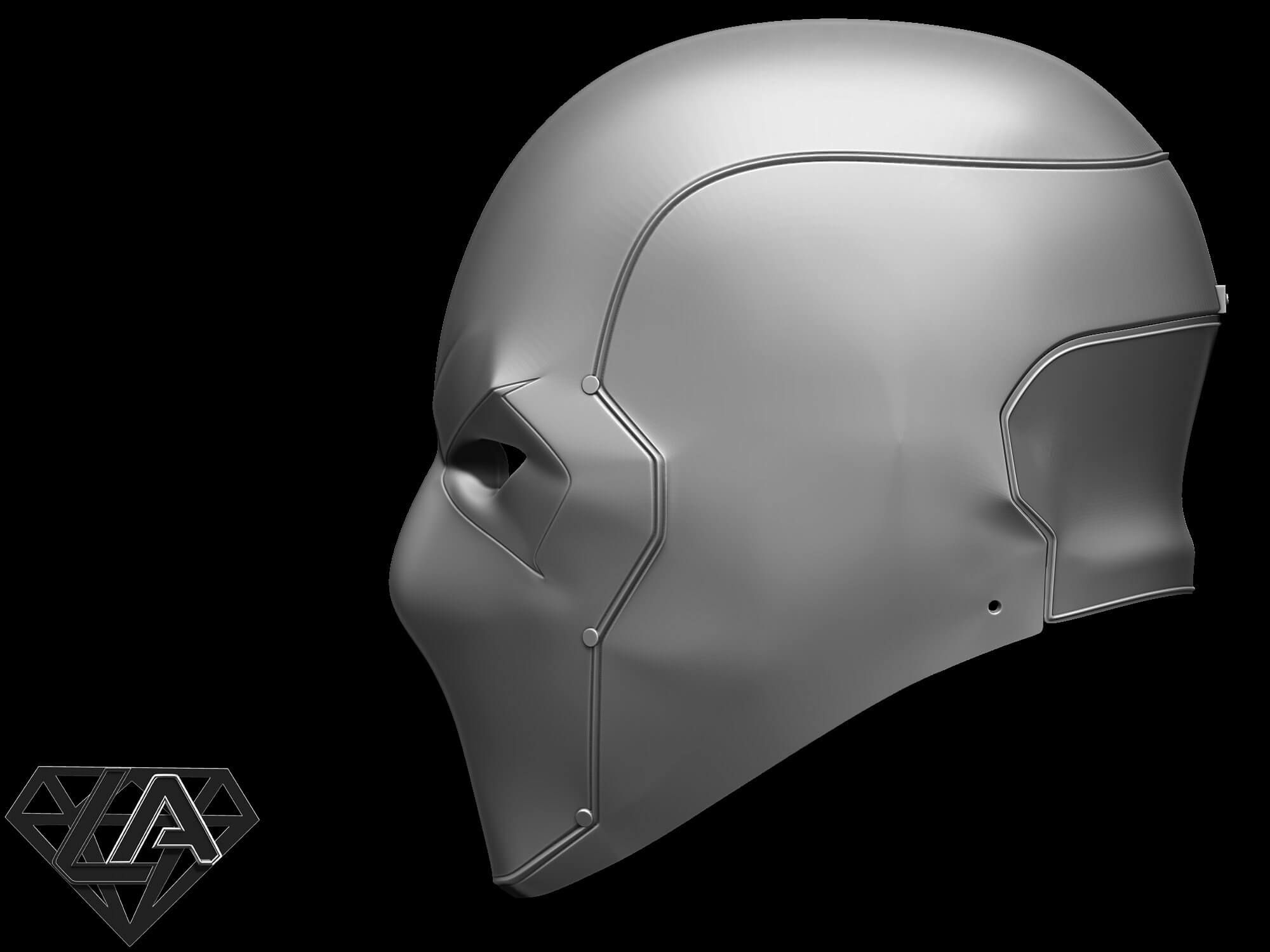 Red Hood Helmet - 3D Model by LAfactorystore