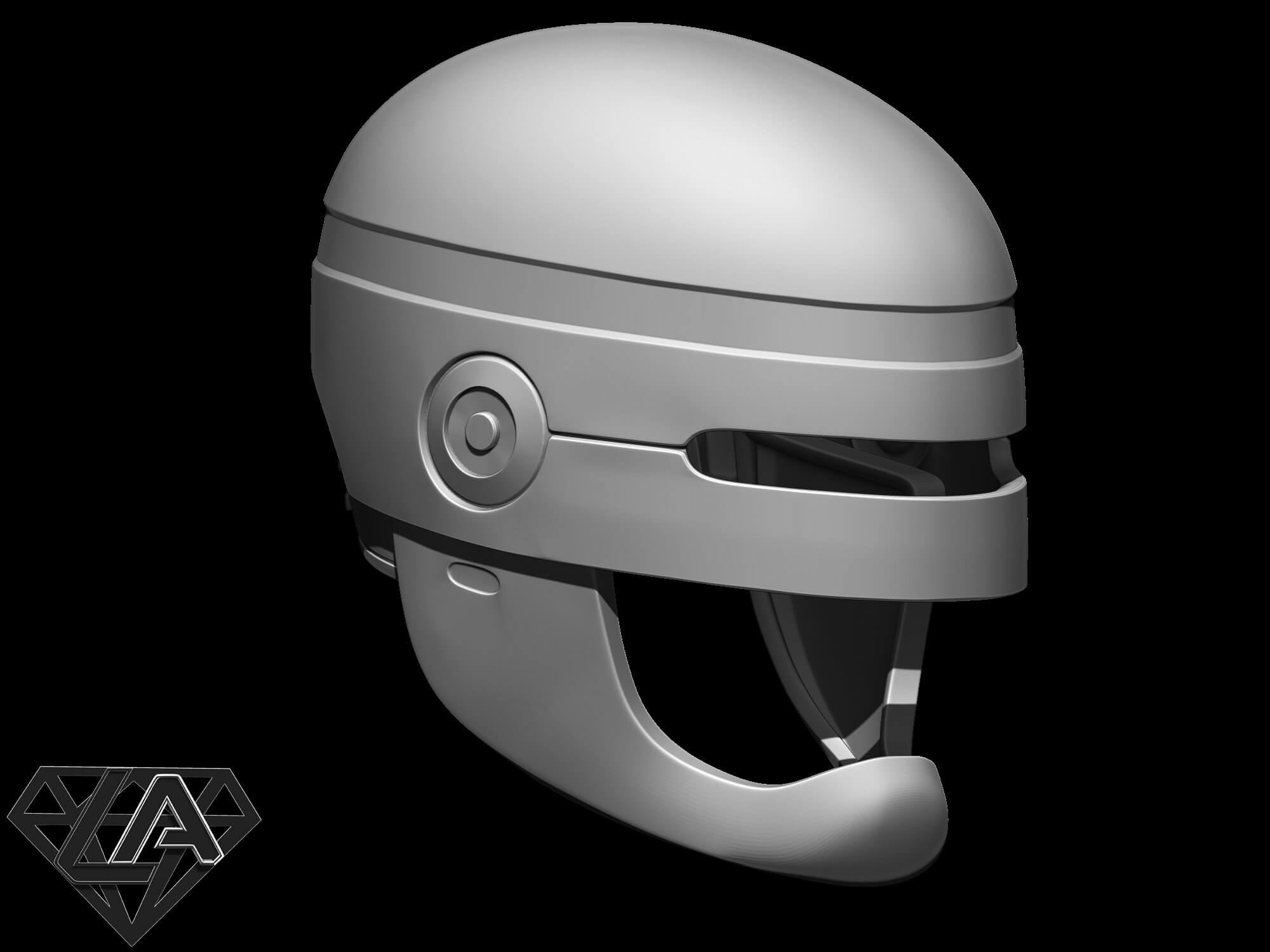 RoboCop Helmet - 3D Model by LAfactorystore