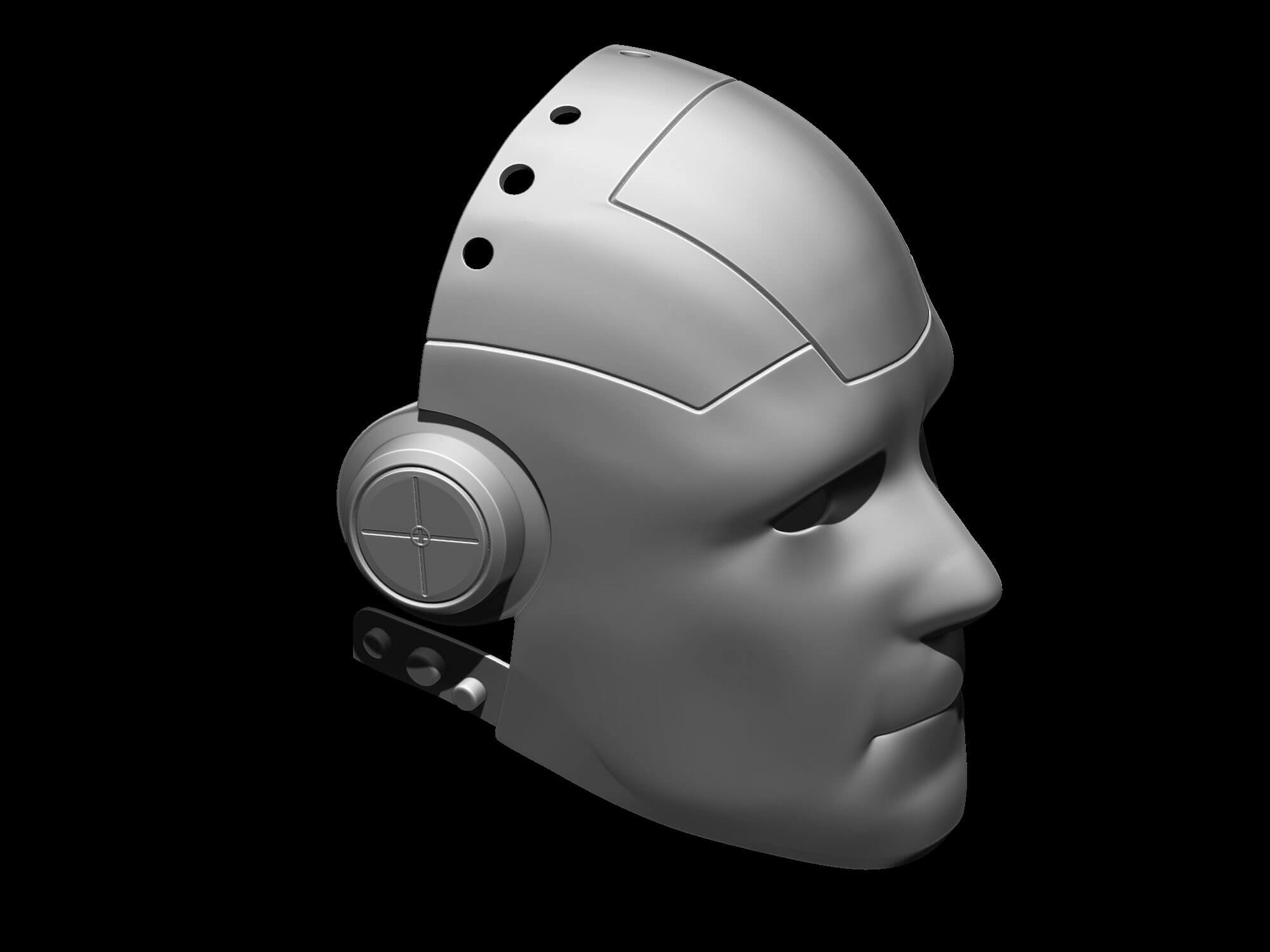 Robot Crash Dummy Helmet - 3D Model by LAfactorystore
